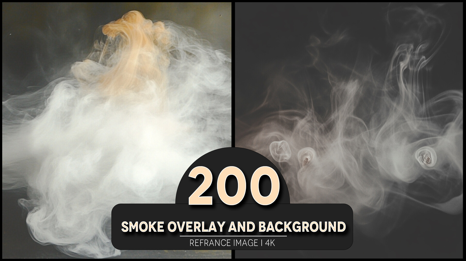 Pixel Ref - Smoke Overlay and Background 4K Reference/Concept Images