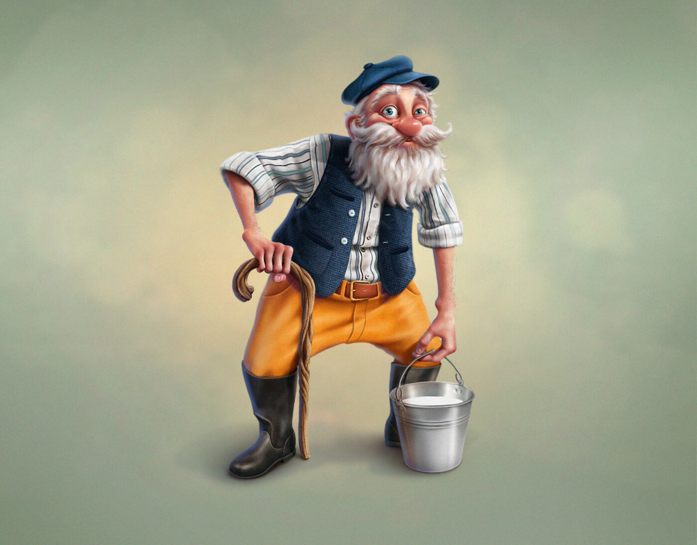 ArtStation - Character Design (Grandfather)