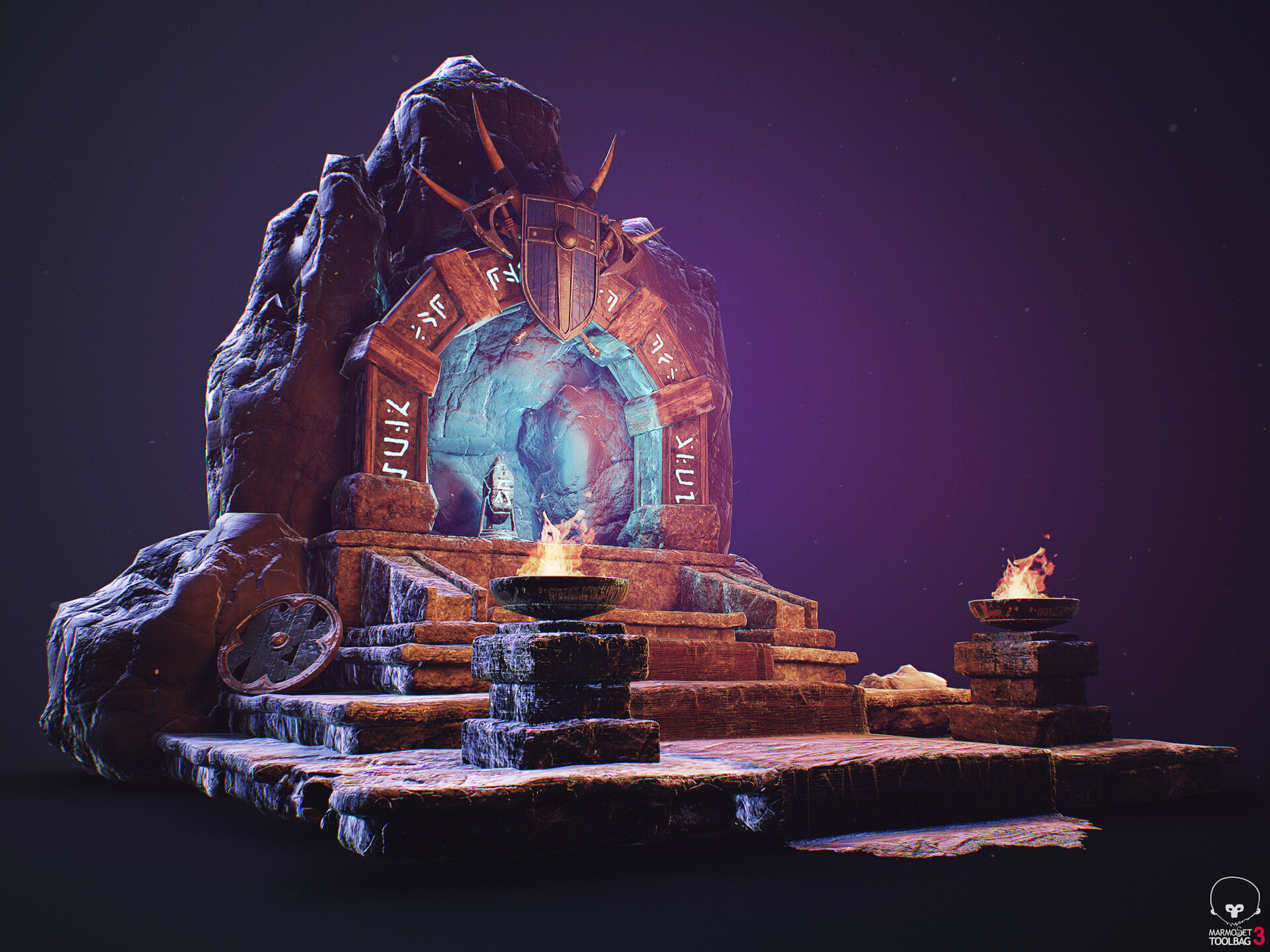 ArtStation - Runic altar