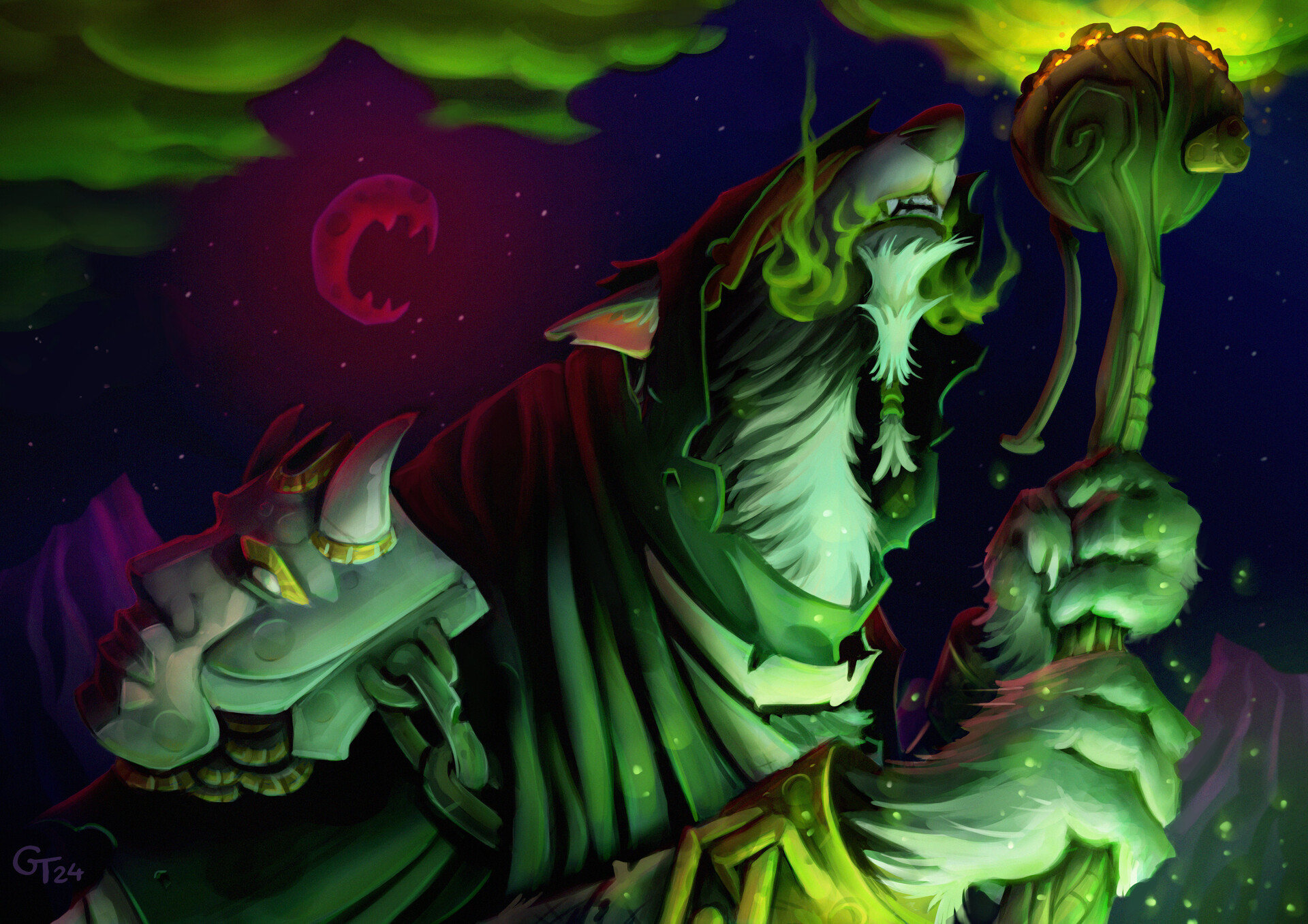 ArtStation - WOLF SHAMAN