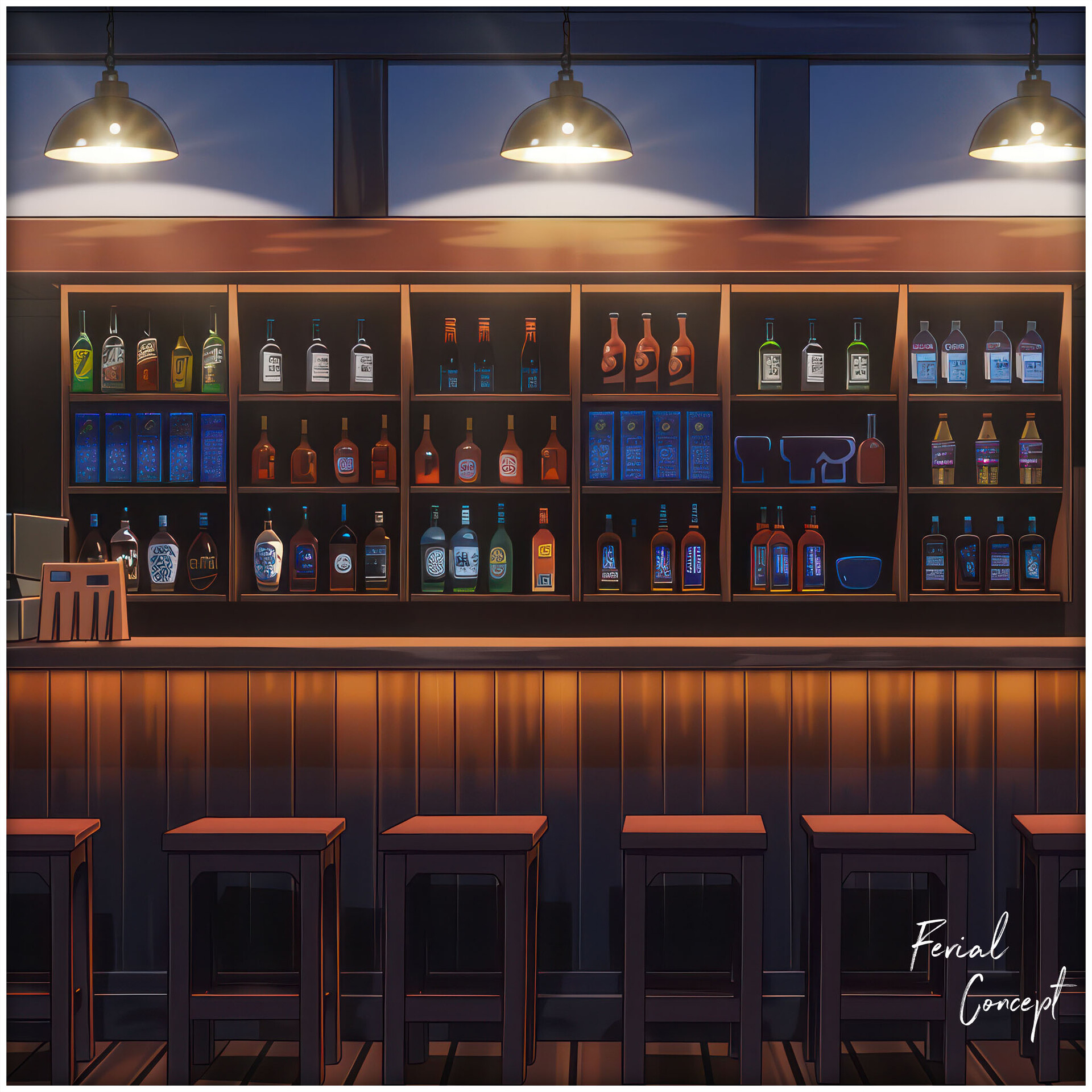 Ferial Concept - 🔹240 Bar - Anime Concept Reference Image Pack v.128 |4K|