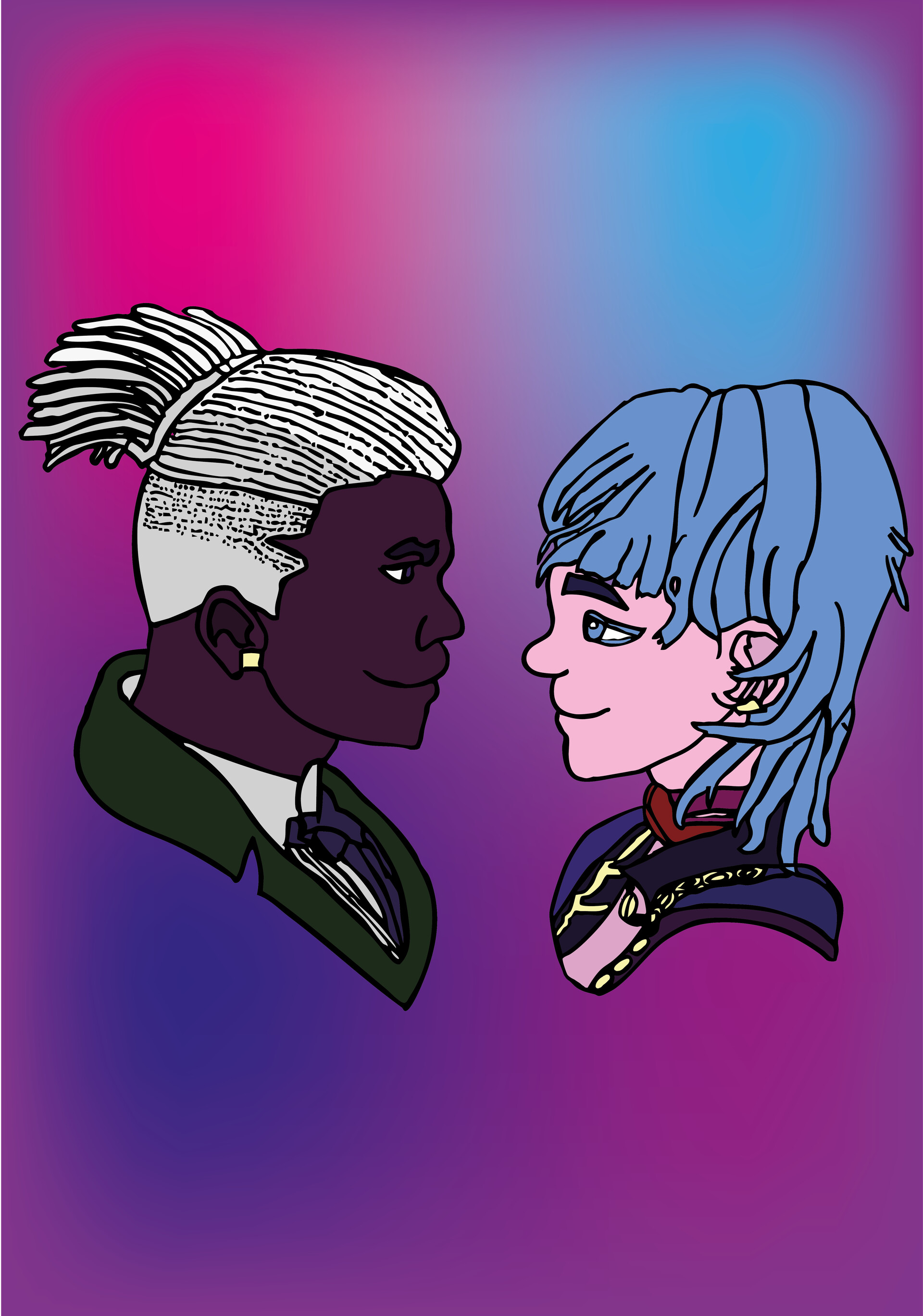 ArtStation - Ark 4: Création Mock-ups Arcane Ekko Powder/Jinx LoL