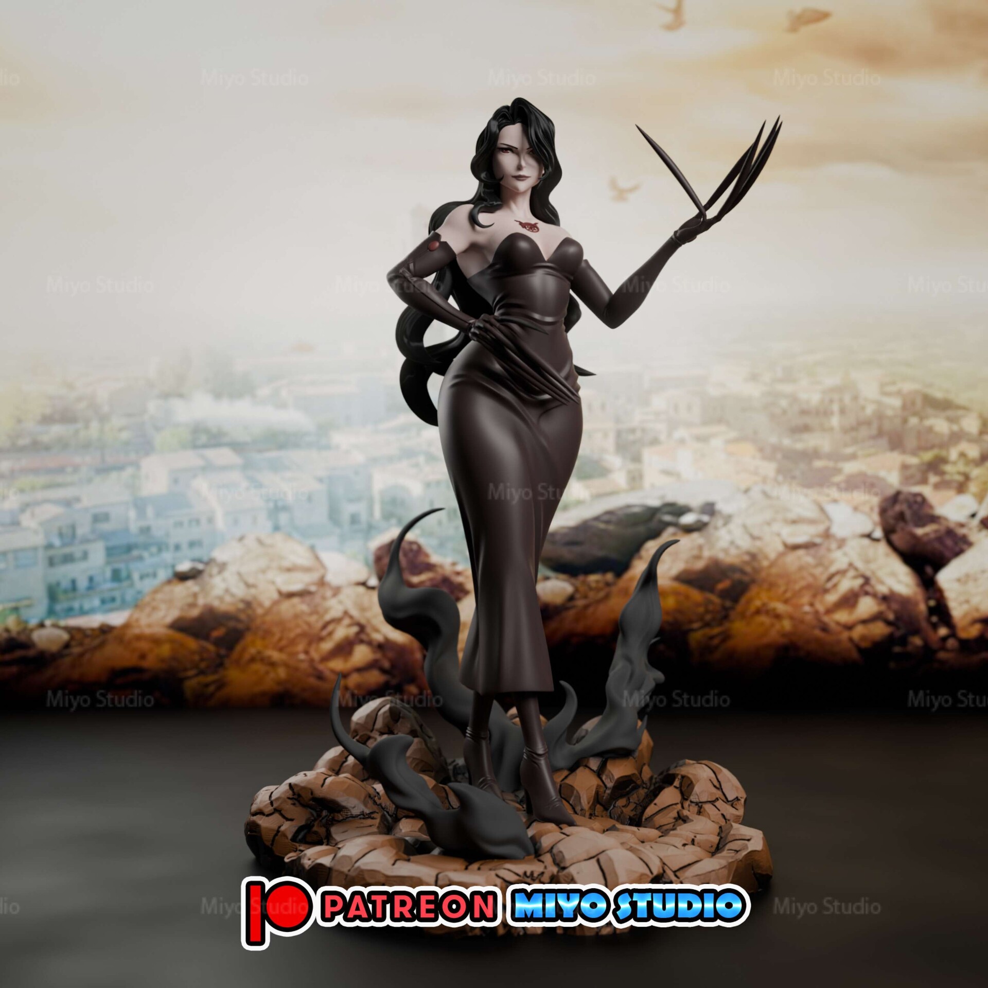 ArtStation - Lust FUll metal alchemist 3d model Patreon