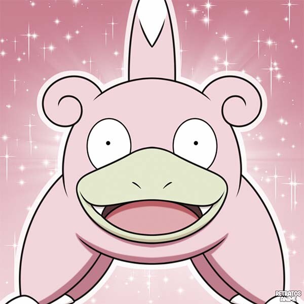 ArtStation - Slowpoke Shiny, Pokémon