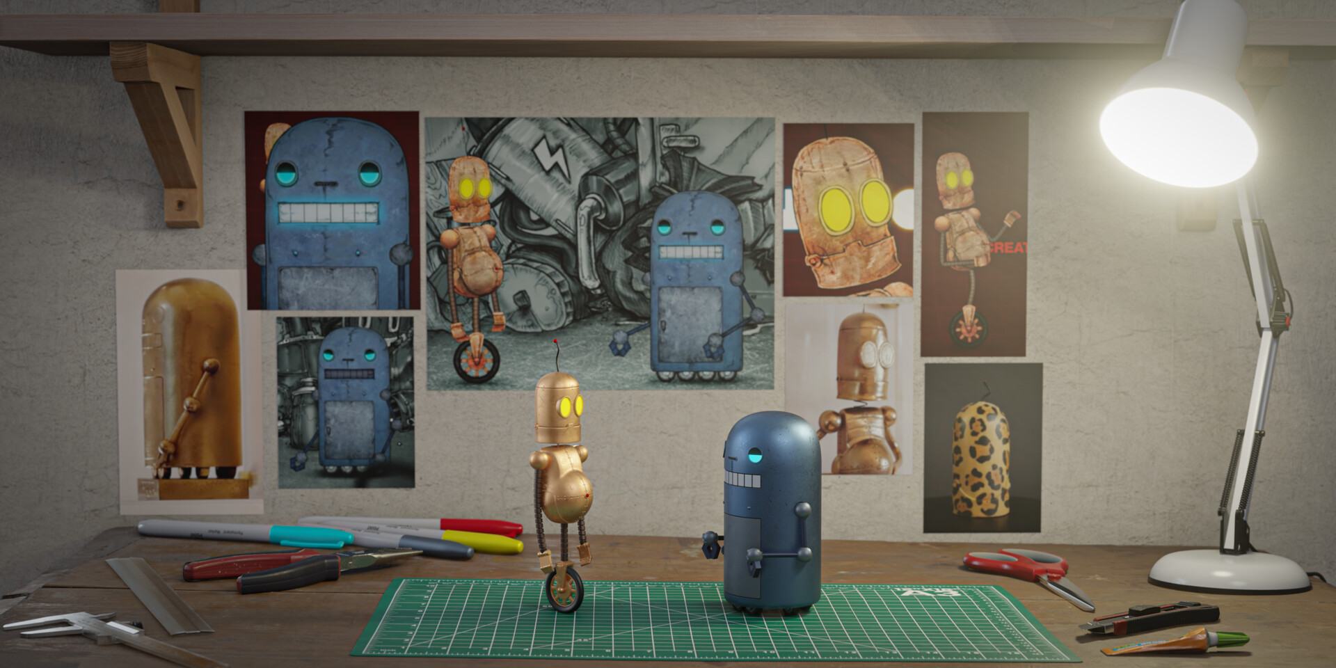 ArtStation - MO & FOCA - 3D Printed Figurines