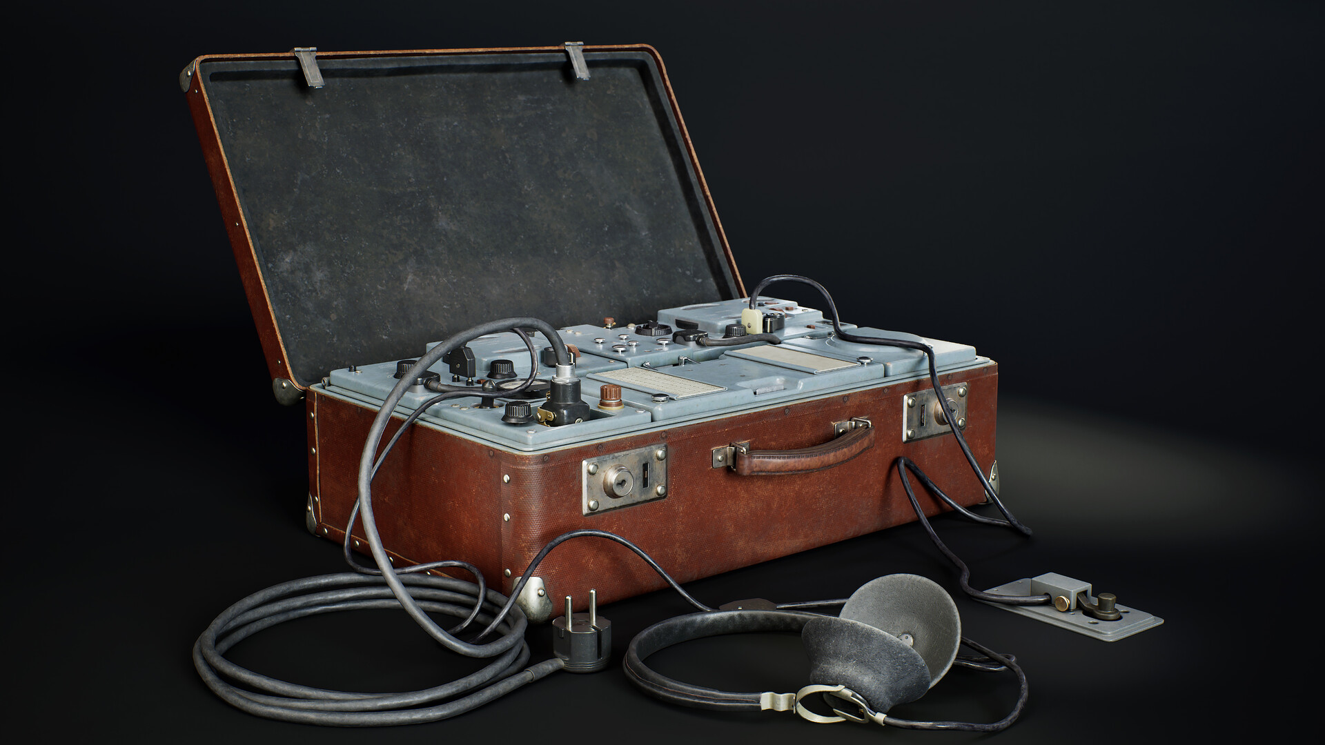 Denis Zimin - Spy radio set Rion P-57