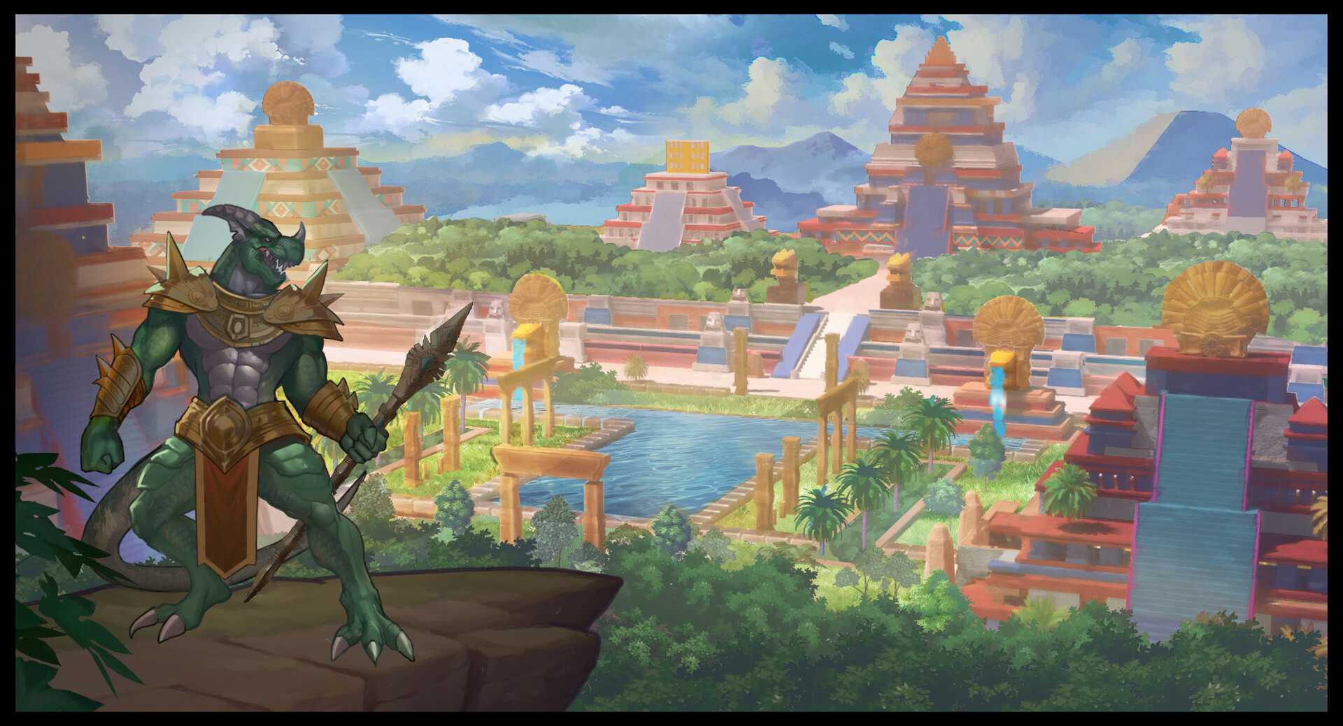 ArtStation - Ancient Aztec Overlook