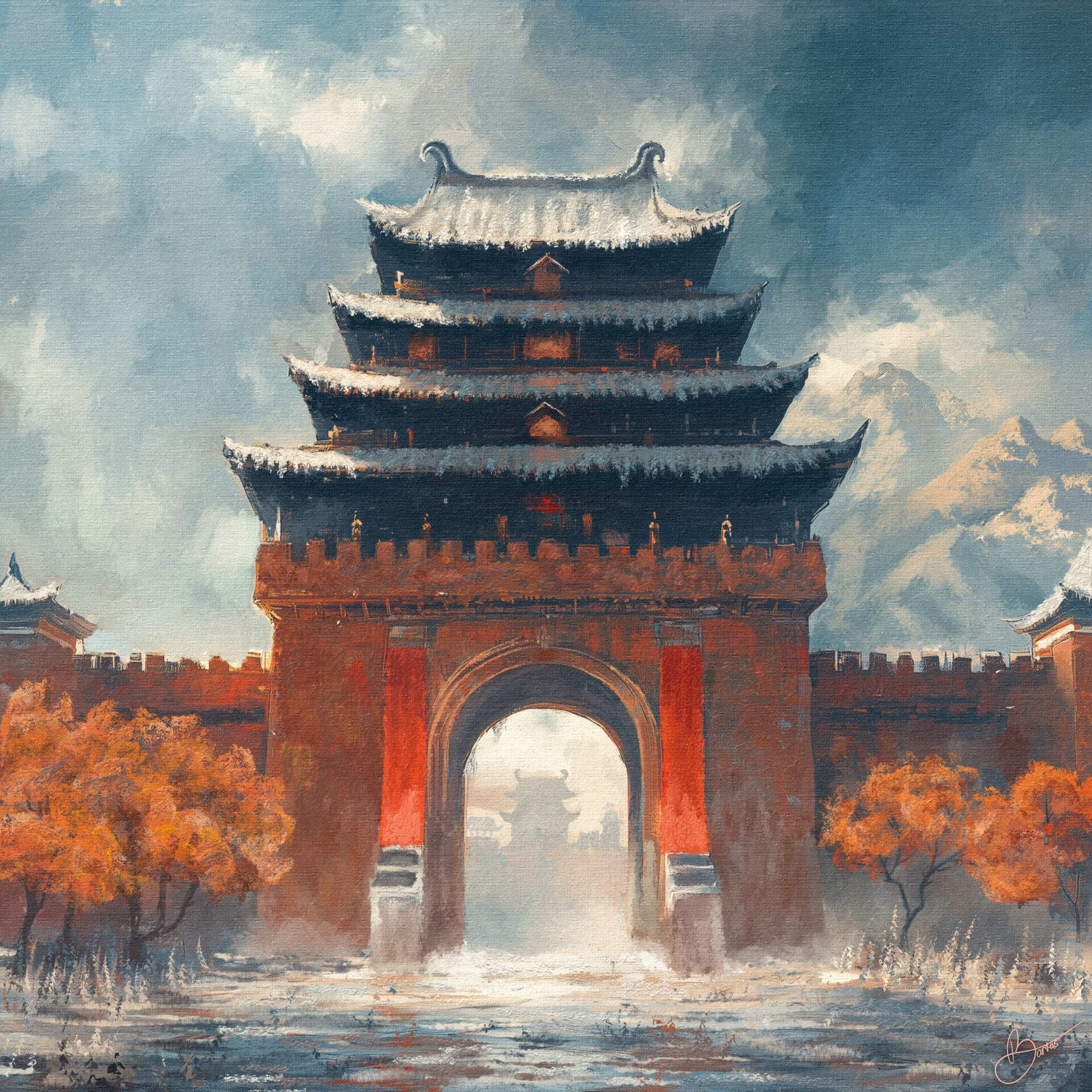 ArtStation - Beyond the gate