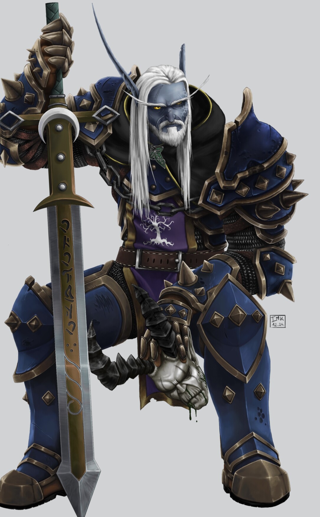 ArtStation - Night elf warrior