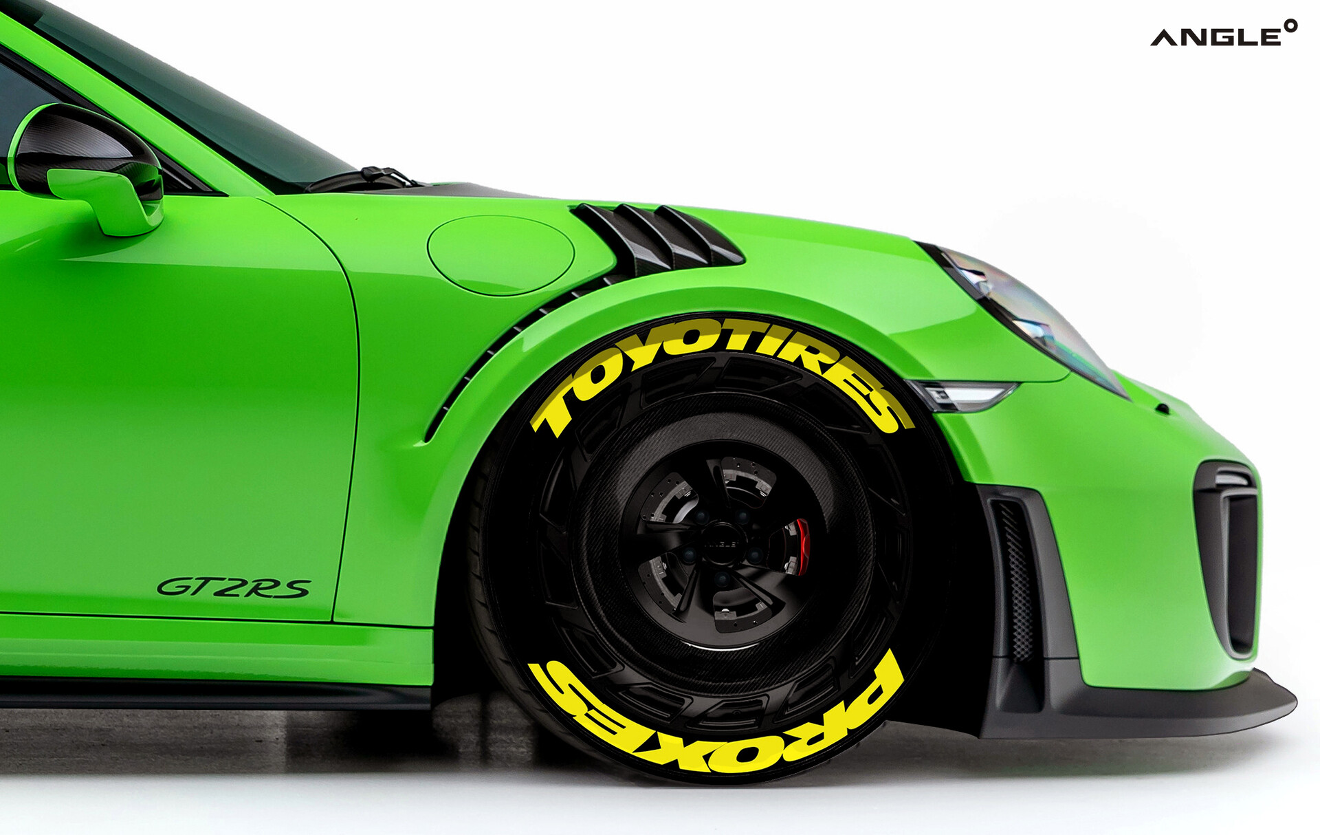 ArtStation - PORSCHE 911 GT2RS WORK for ANGLE WHEELS