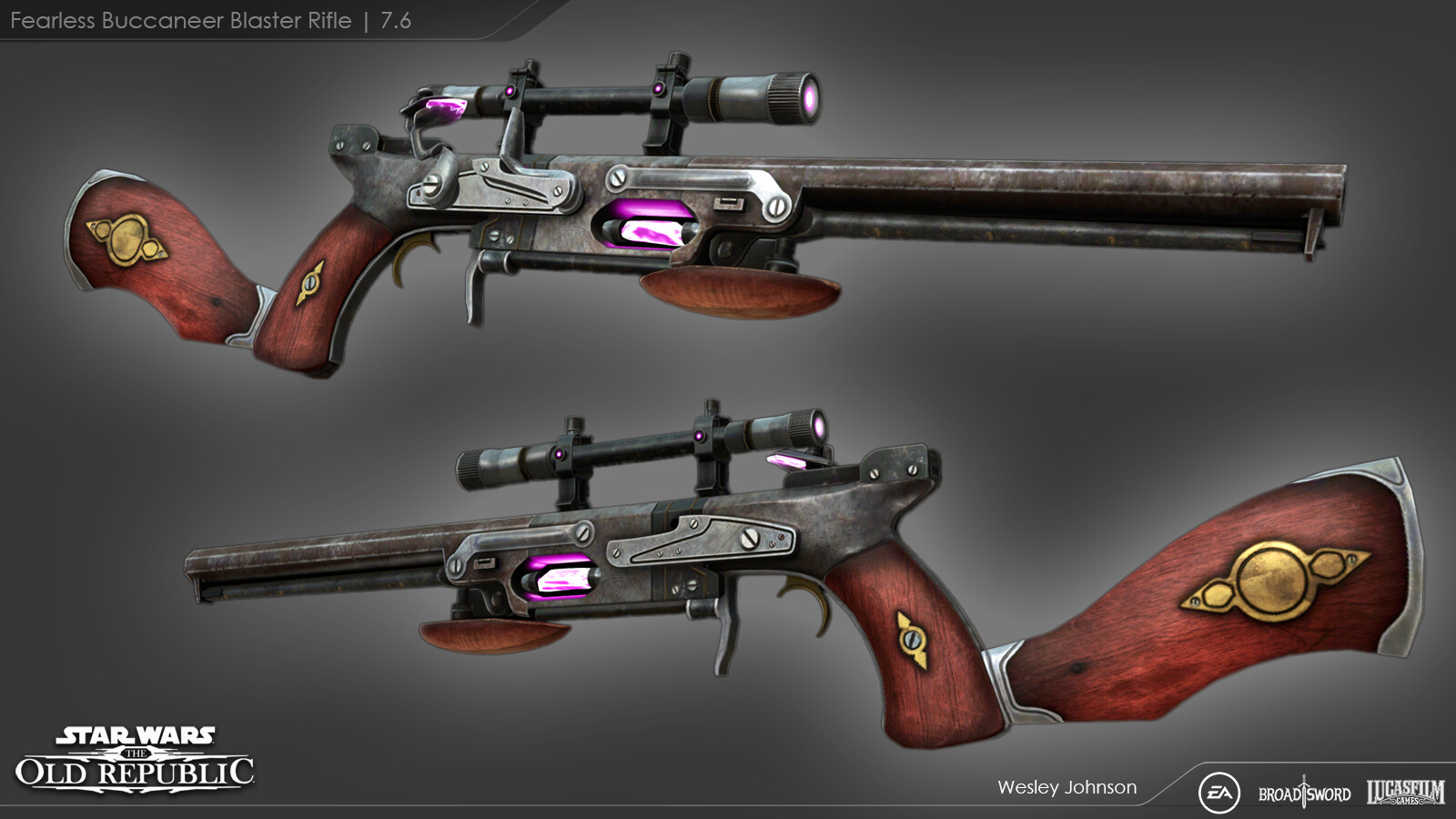 Wesley Johnson - SWTOR | Fearless Buccaneer Blaster, Rifle, and Sniper