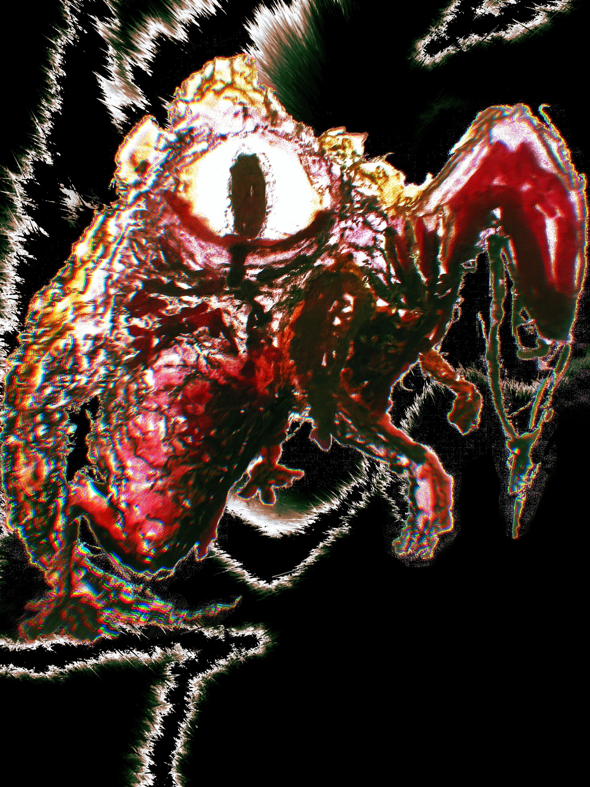 ArtStation - Flesh Eel “Ear Worm