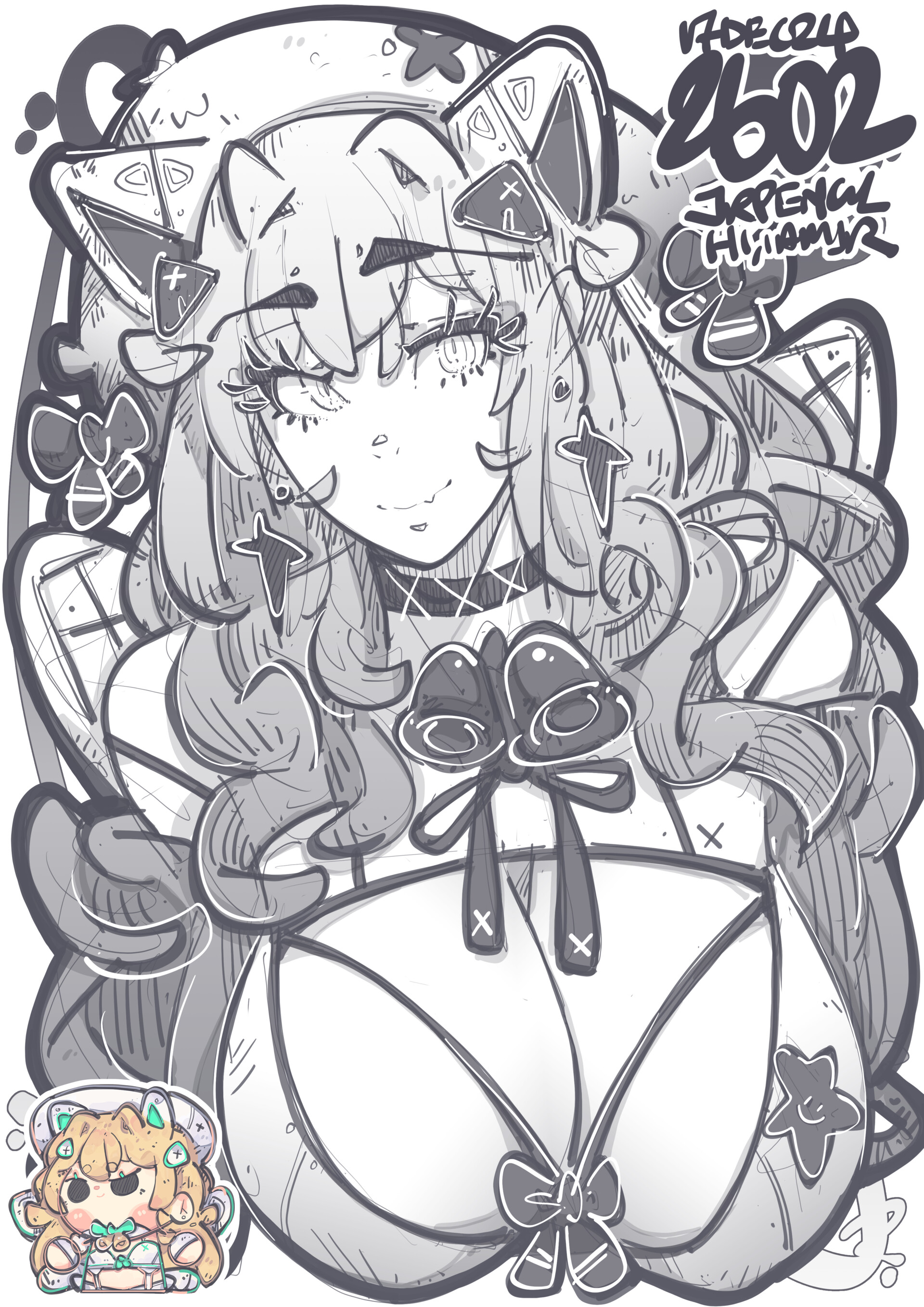 ArtStation - 2602 - 露菲：冬日购物狂 / Rupee: Winter Shopper 17 Dec 2024