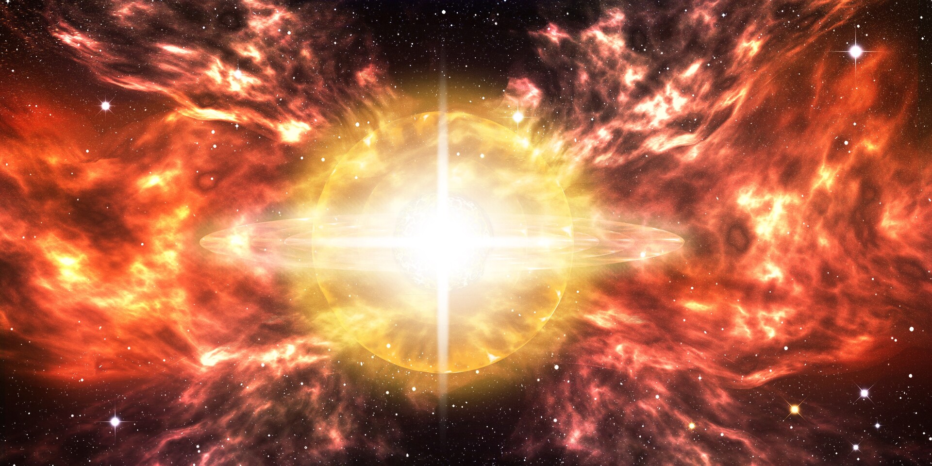 ArtStation - supernova and nebula cloud