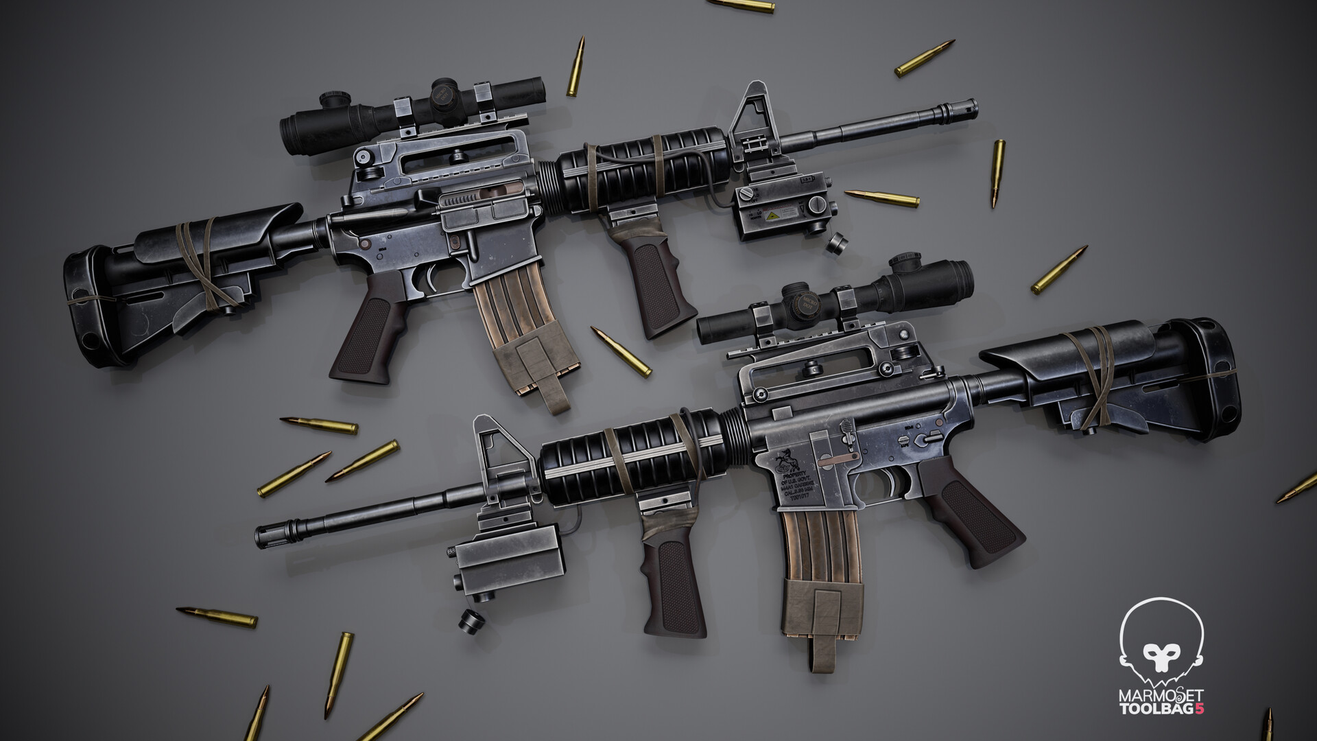 ArtStation - XM4 Carbine (Call of Duty Fan Art)