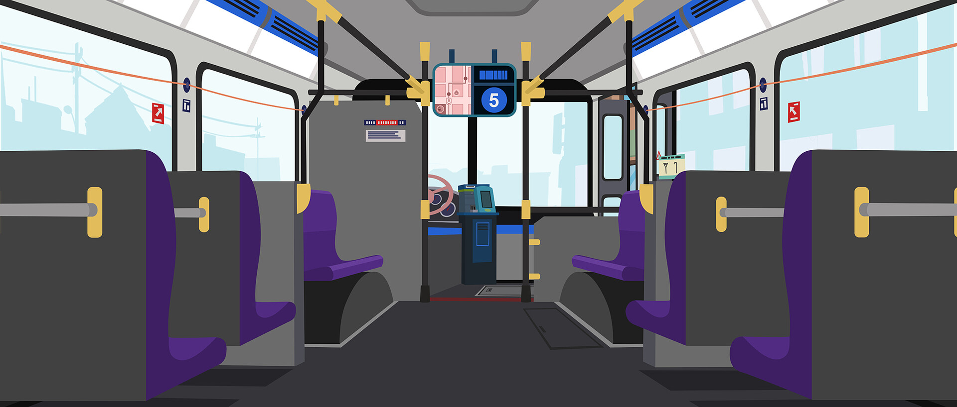 ArtStation - "Lyla in the Loop" Bus