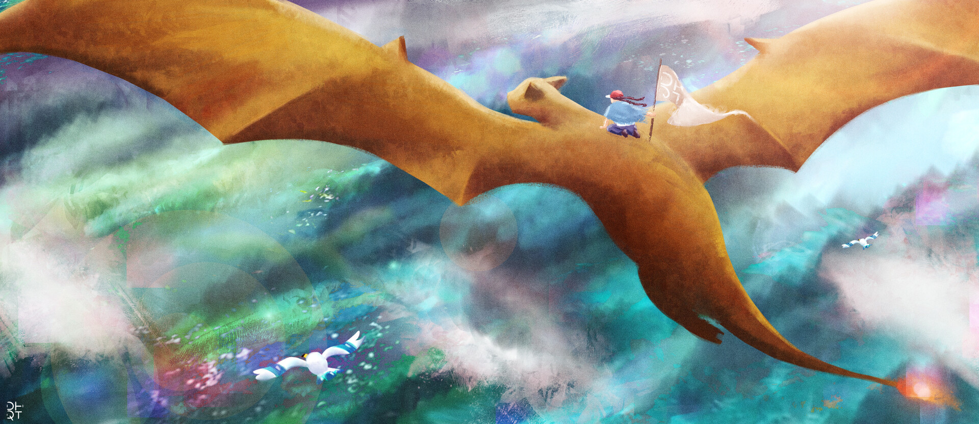 ArtStation - Charizard back view