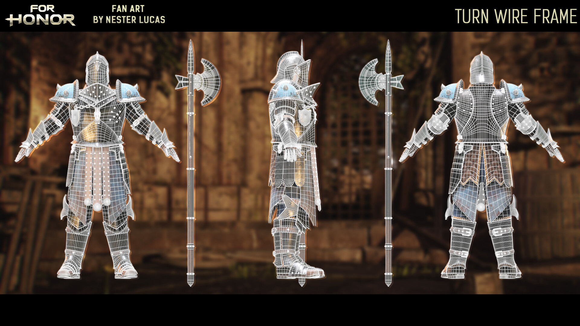 Lucas NESTER - For Honor | Lawbringer fan art