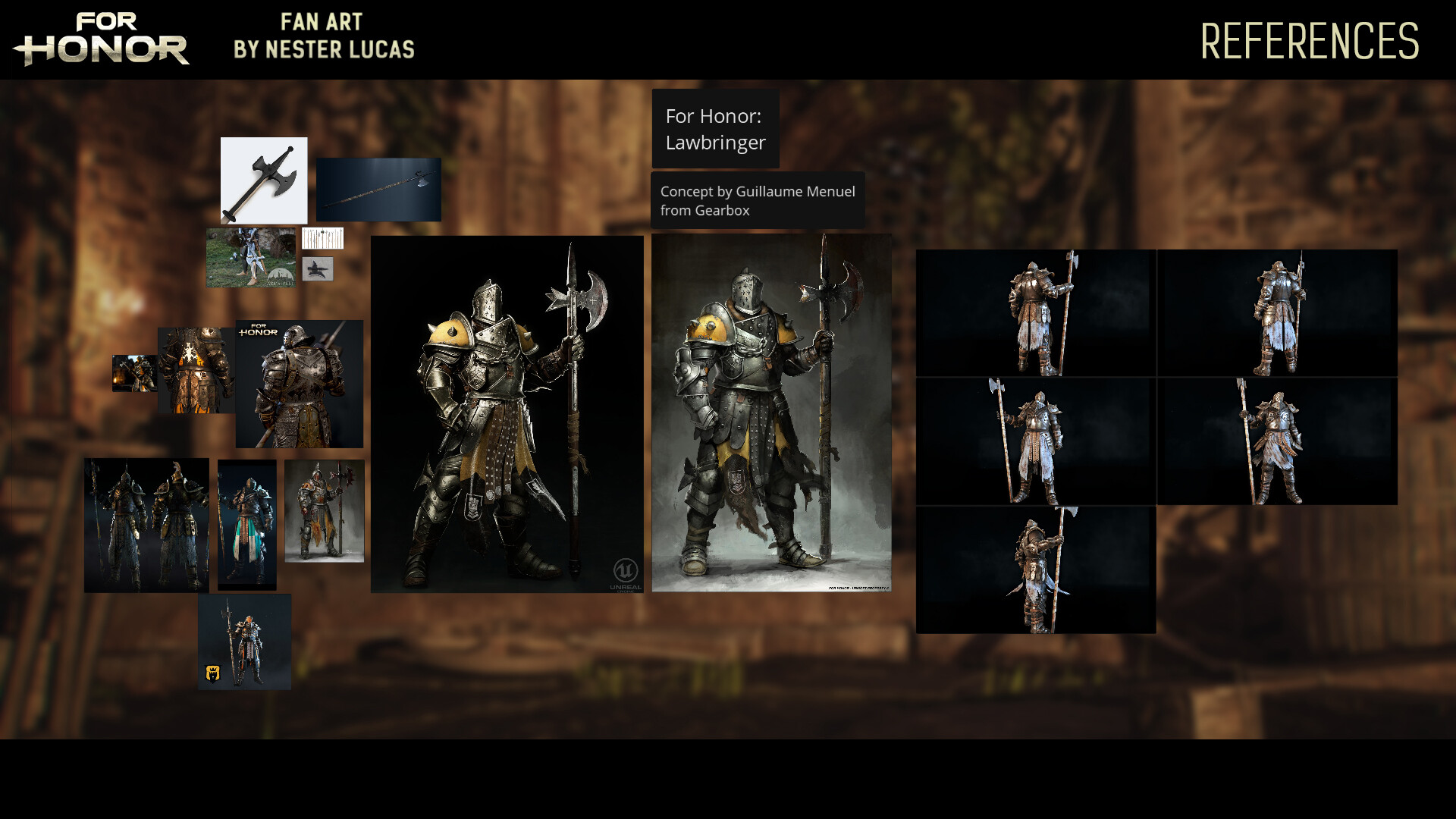 Lucas NESTER - For Honor | Lawbringer fan art