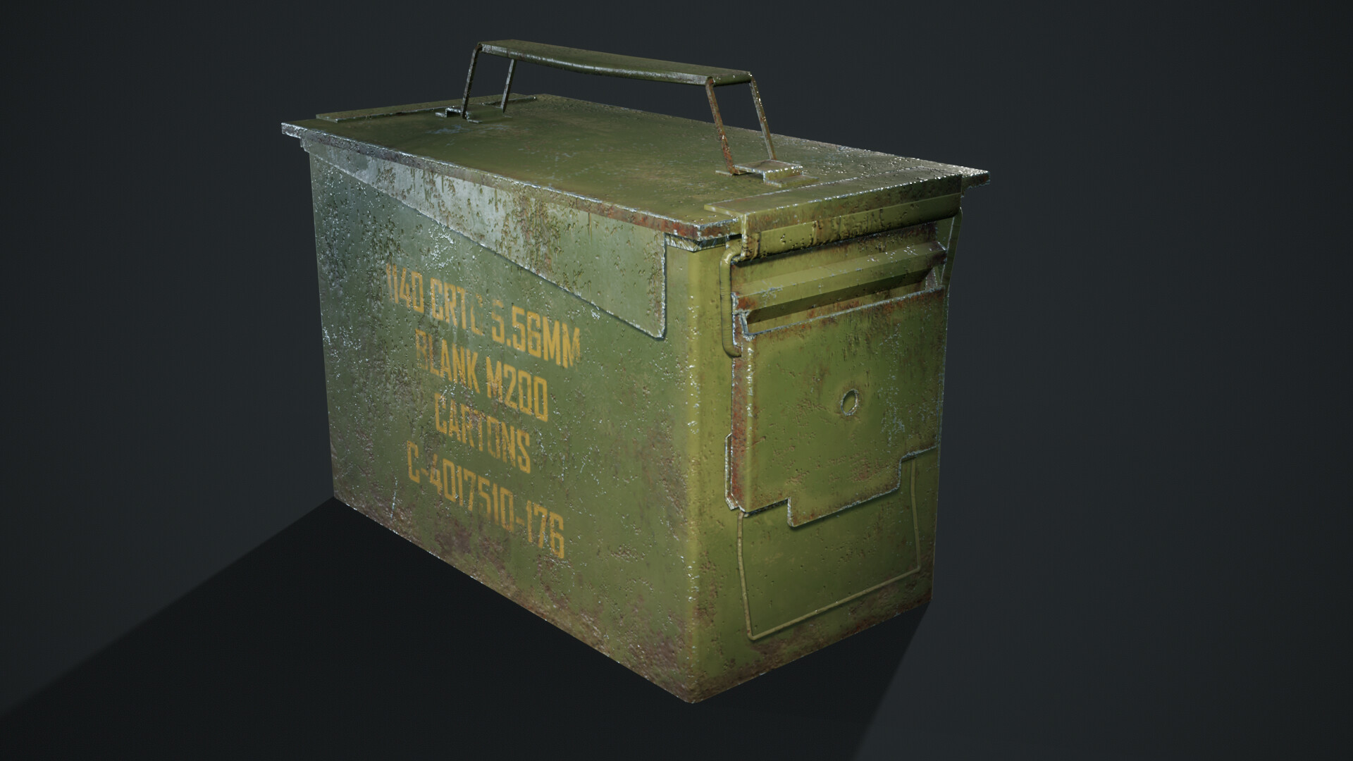 ArtStation - Ammo Crate Prop