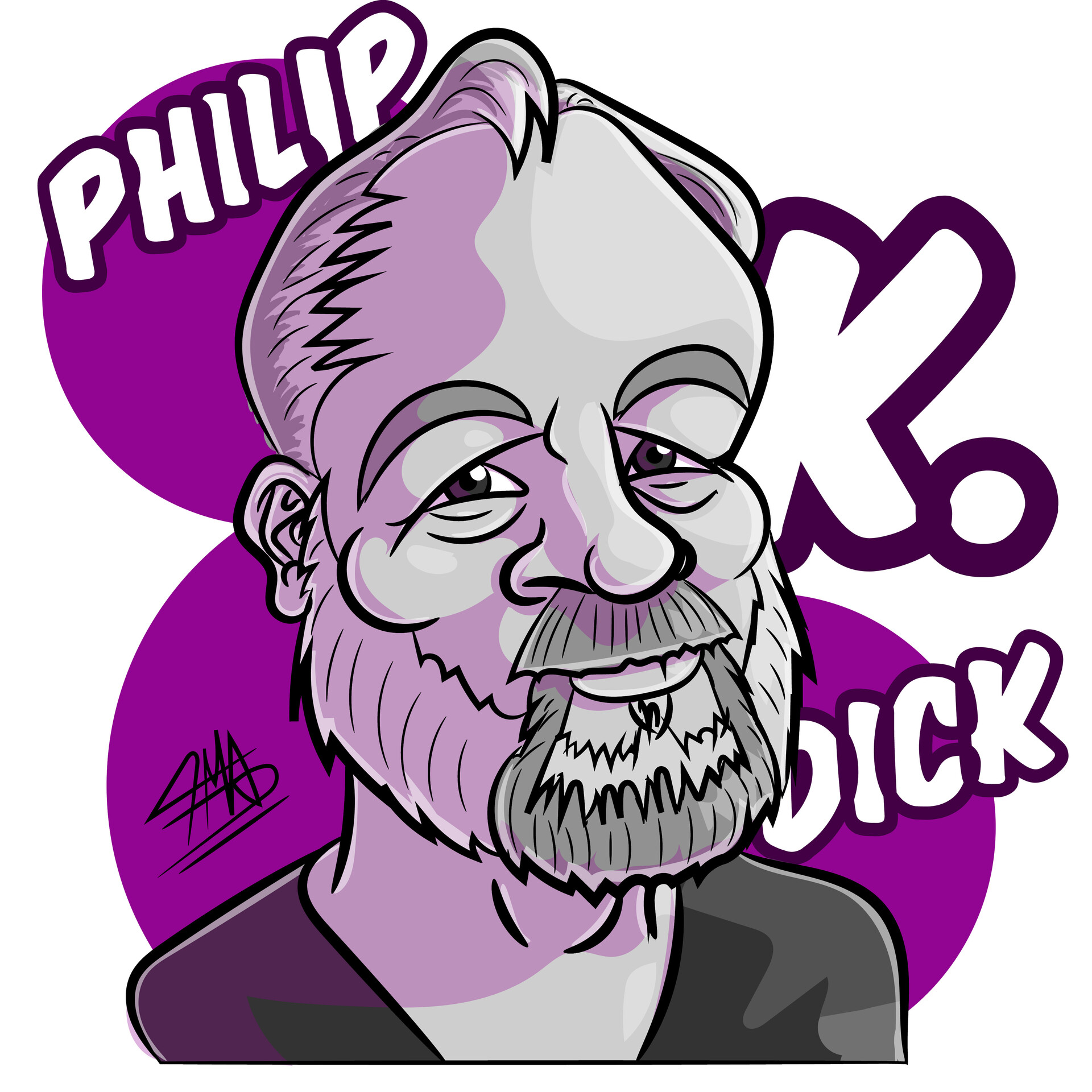 ArtStation - Philip K. Dick