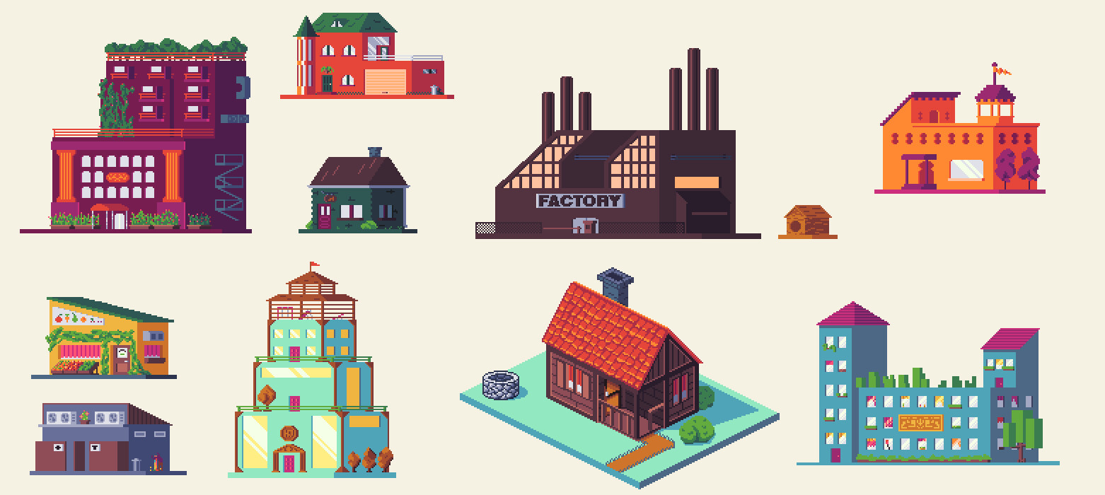ArtStation - Buildings