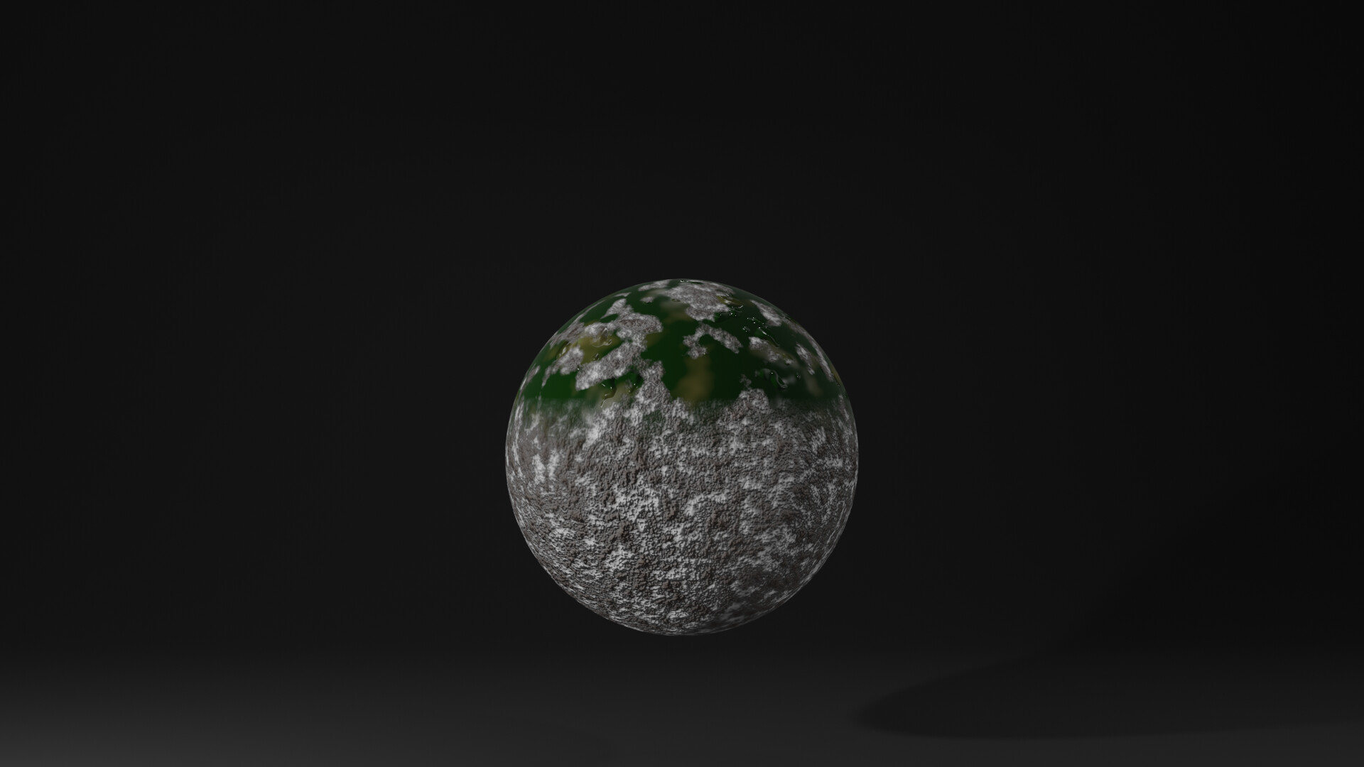 ArtStation - Procedural Rock with Moss Texture