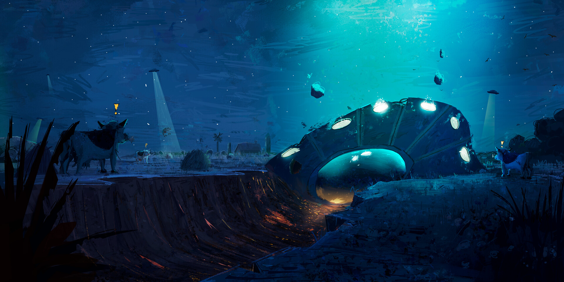 ArtStation - UFO recovery