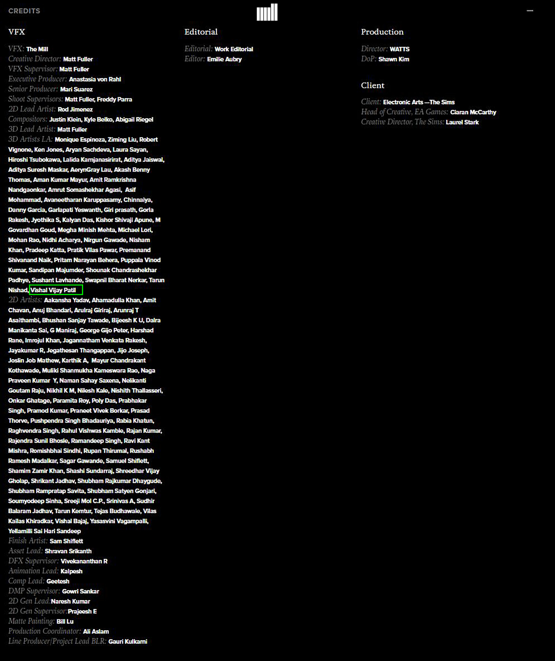 vishal patil - Electronic Arts-The Sims™ Presents "Pass the Spark"