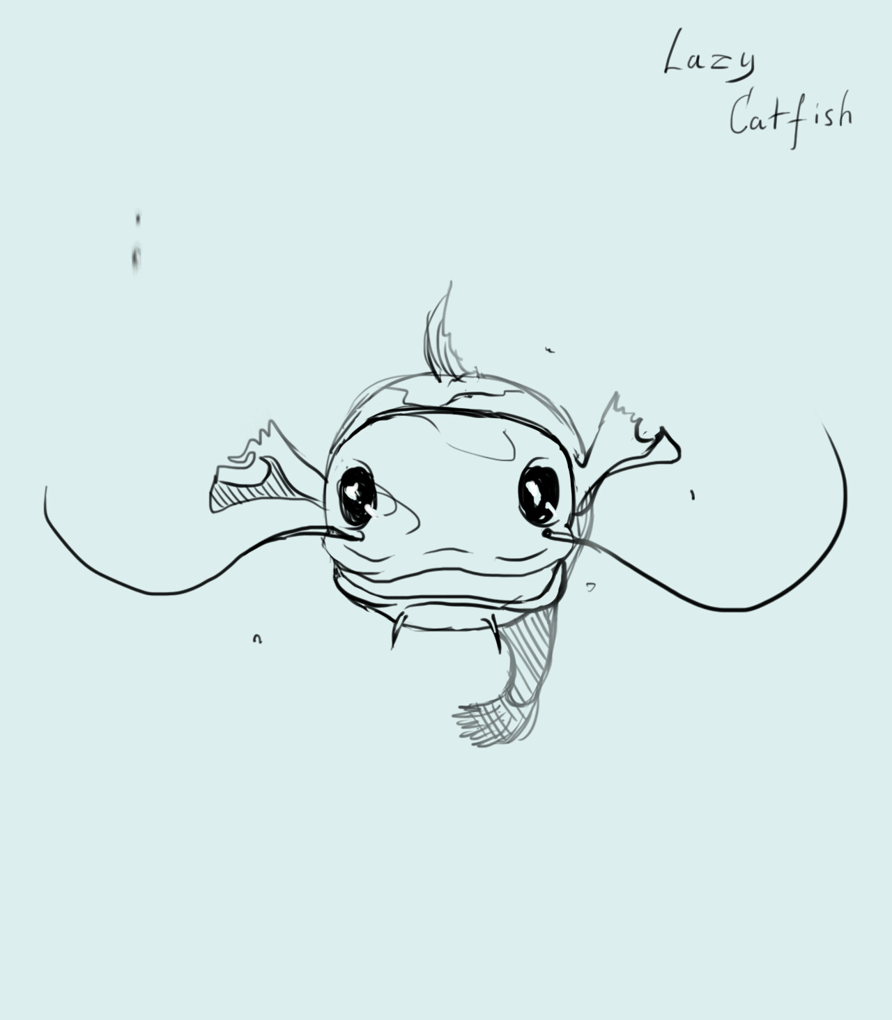 ArtStation - Catfish sketch animation