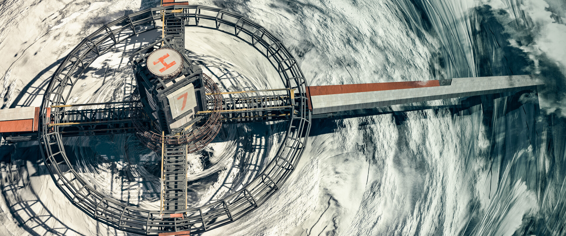 ArtStation - Sci fi Windmill