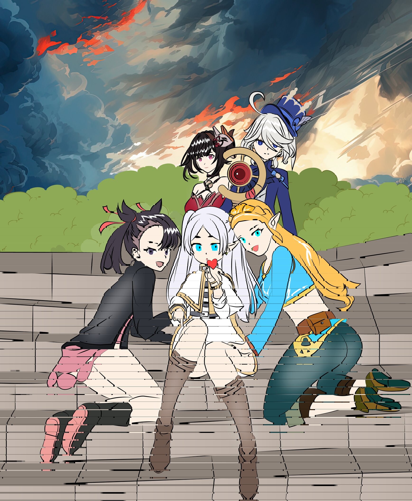 ArtStation - Anime art