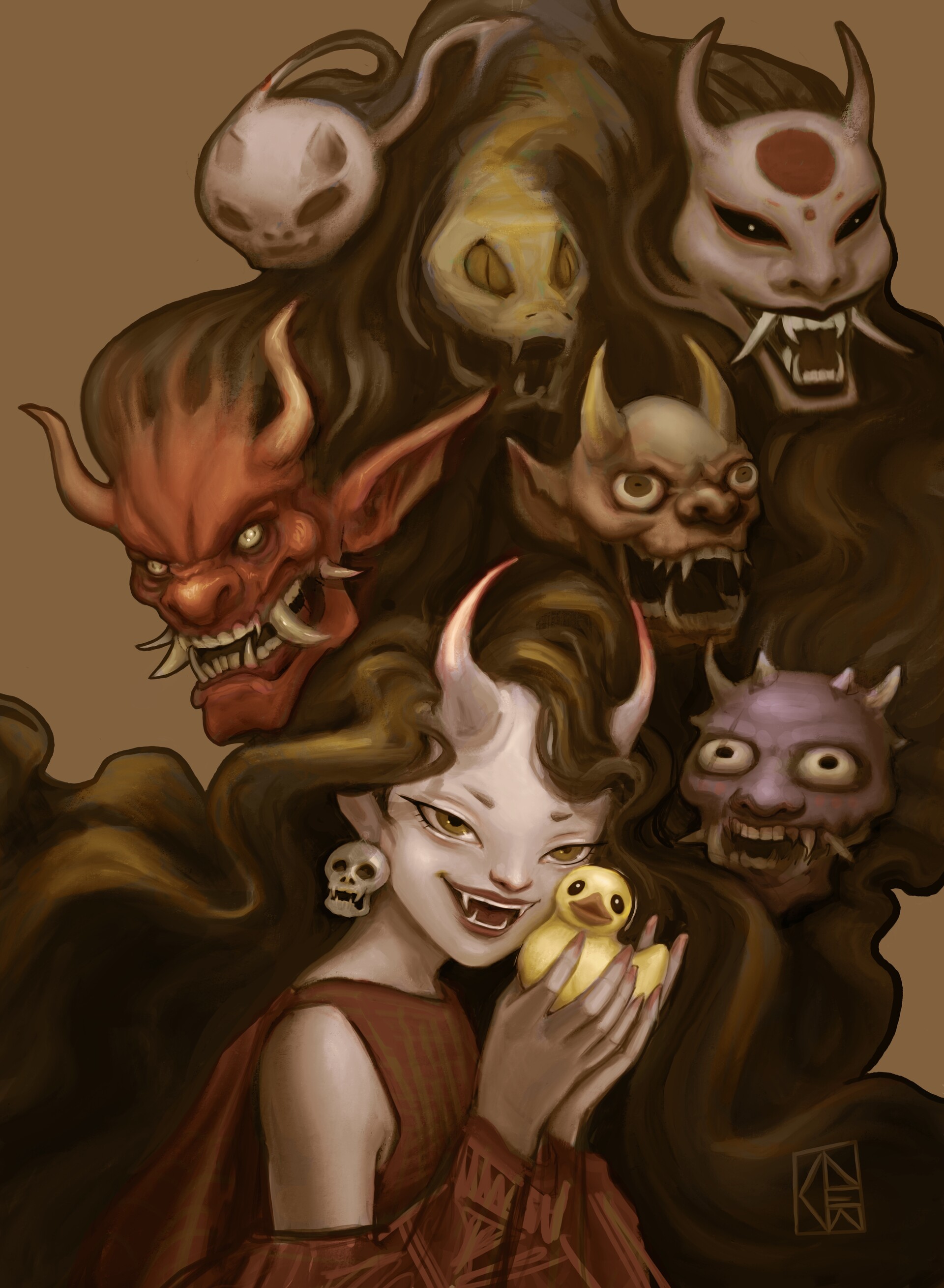 ArtStation - Chaos Oni