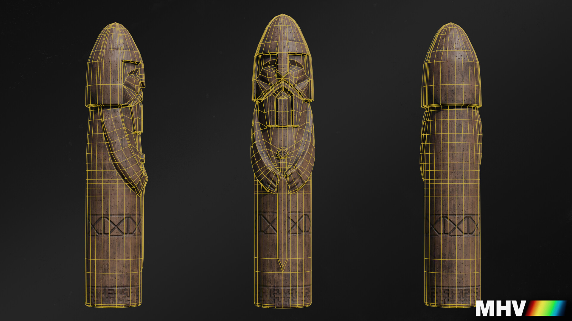 MHV - Slavic Totem Game Ready Model