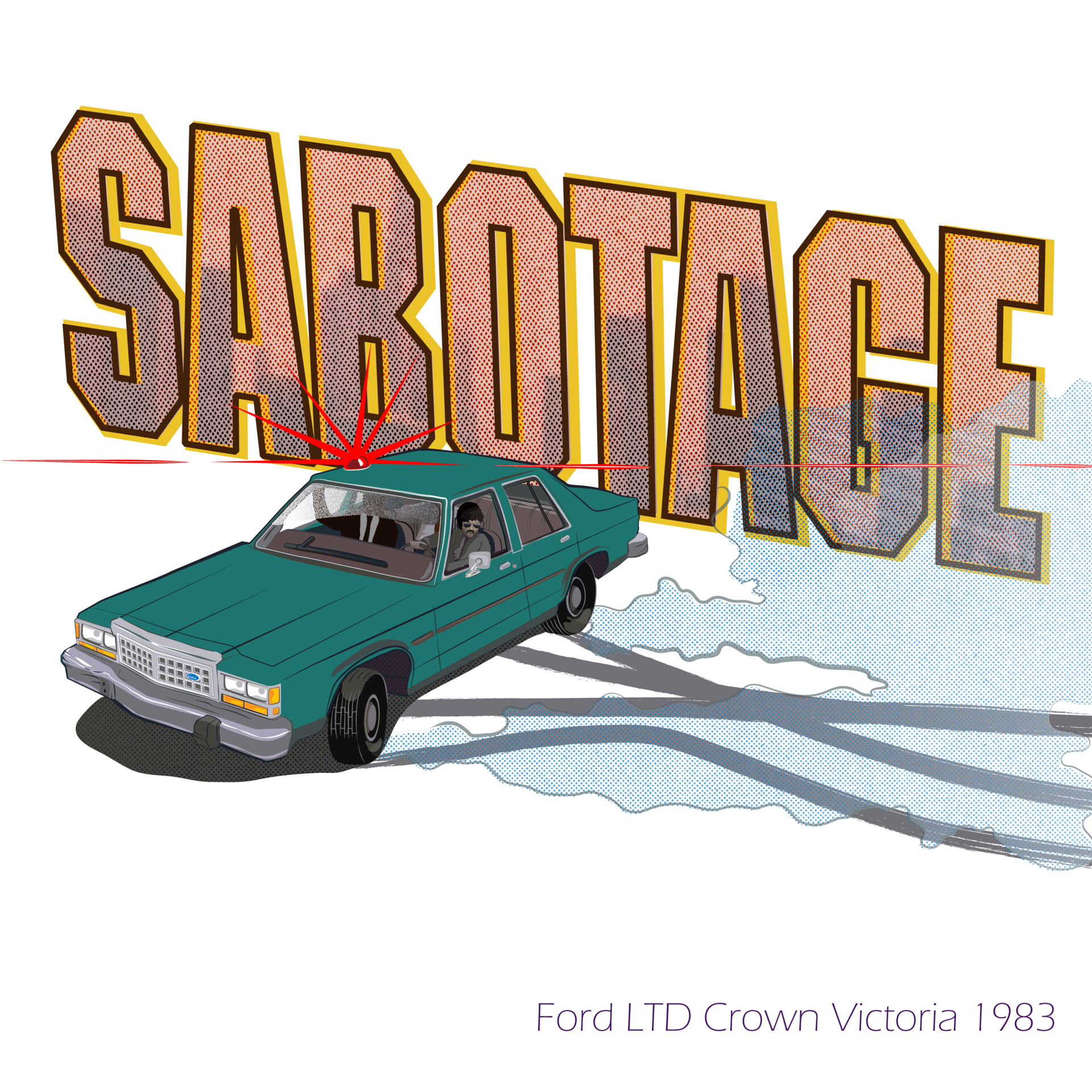 ArtStation - SABOTAGE - Beastie Boys.