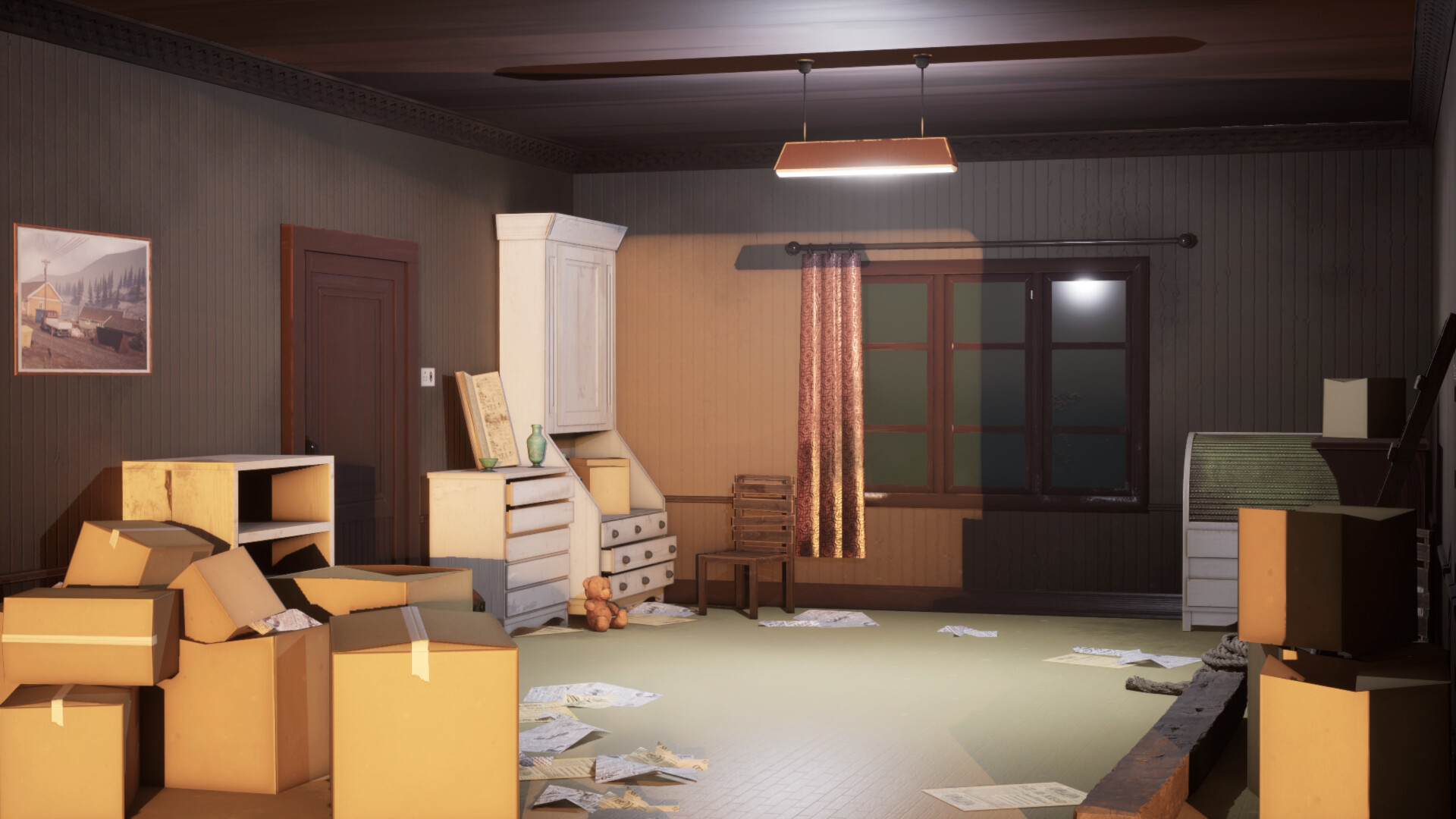 ArtStation - Game Interior Asset