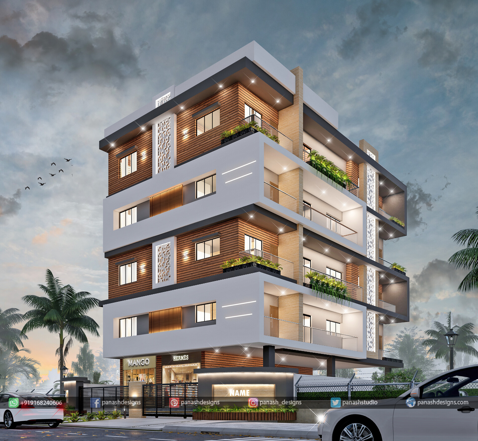 house building elevation design