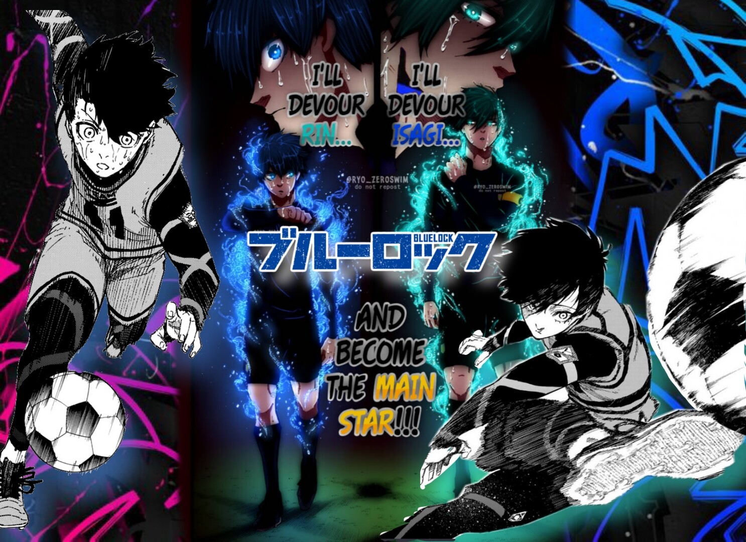 ArtStation - BlueLock Isaga ft. Rin