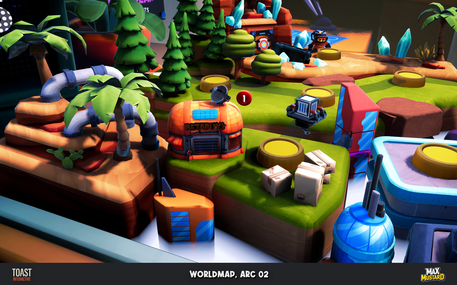 Jonathan Bradley, CGI Generalist - Max Mustard - World Map, Arc 02