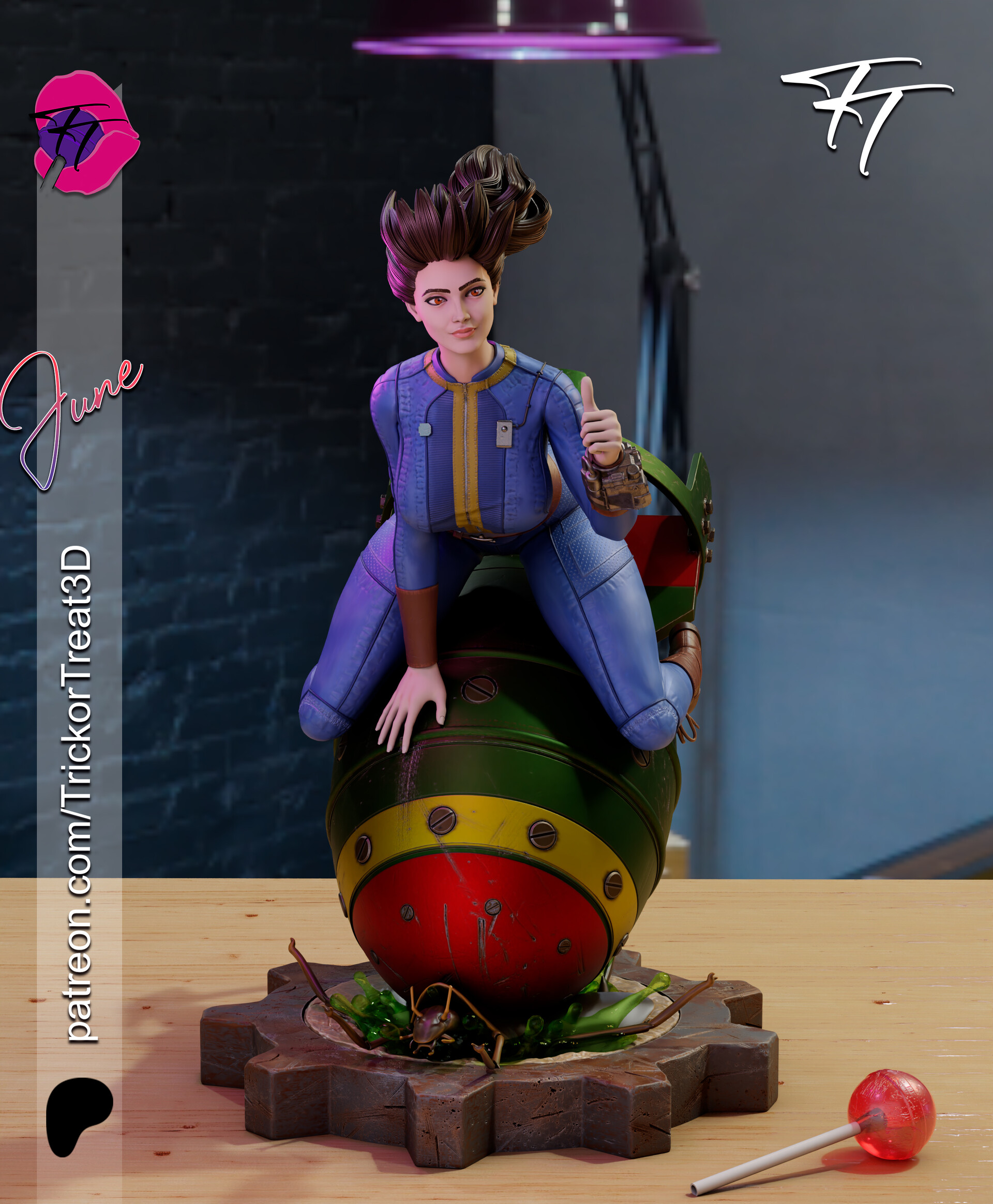 ArtStation - Lucy fallout