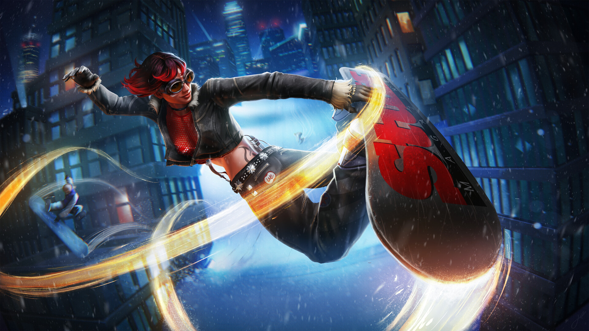 ArtStation - SSX3 Zoe Payne - Fan Art