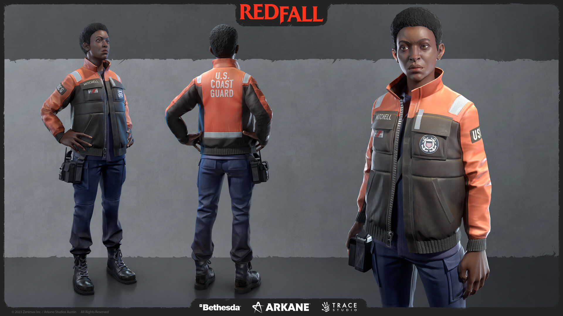 TRACE studio - Redfall: Character Assets