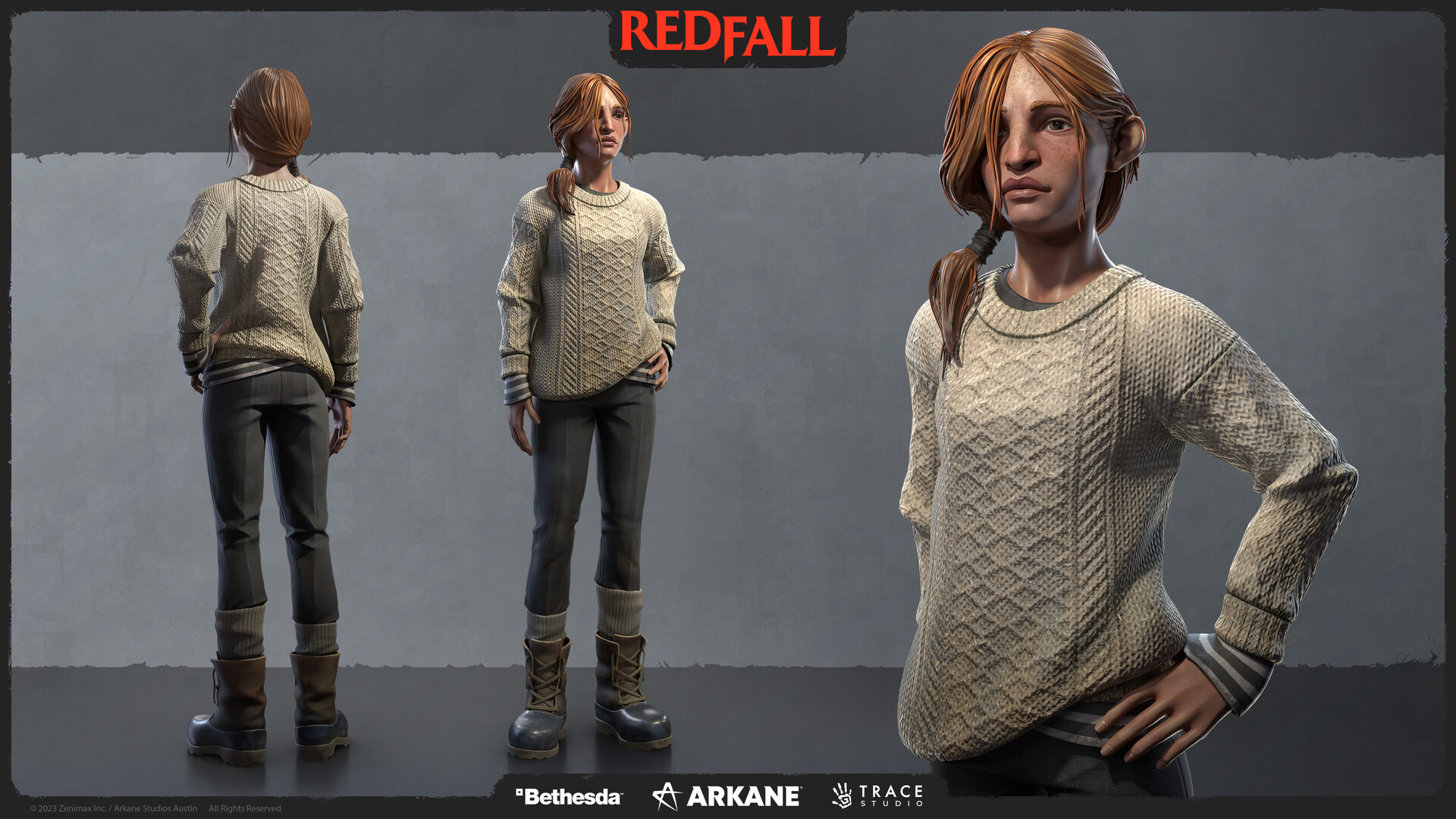 TRACE studio - Redfall: Character Assets