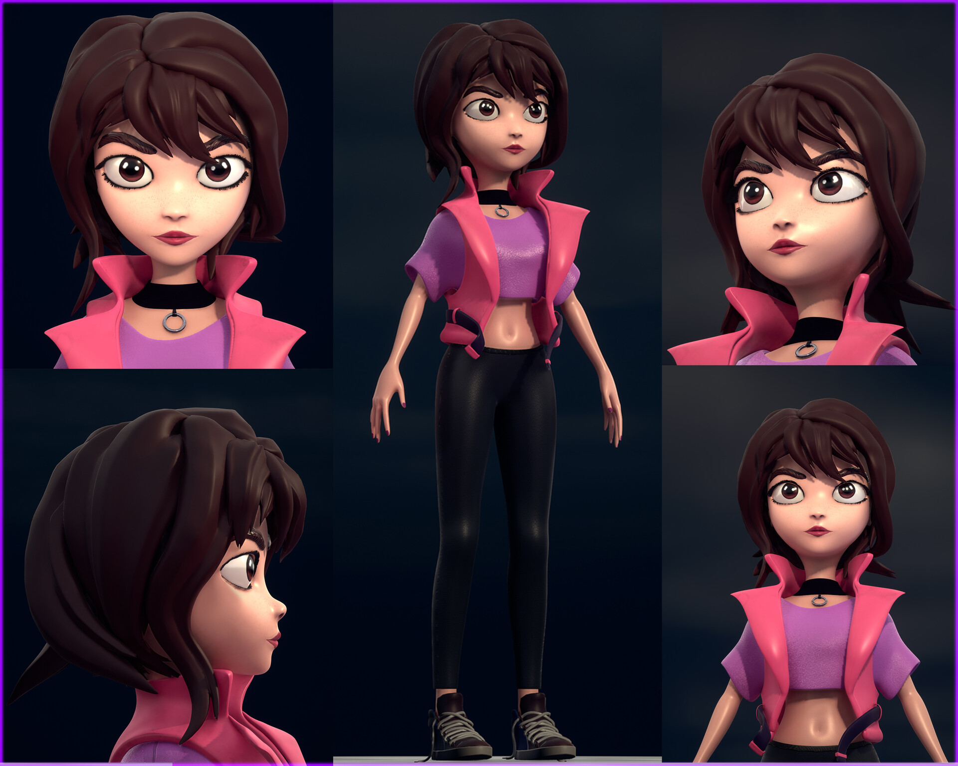 ArtStation - Cartoon Female Character