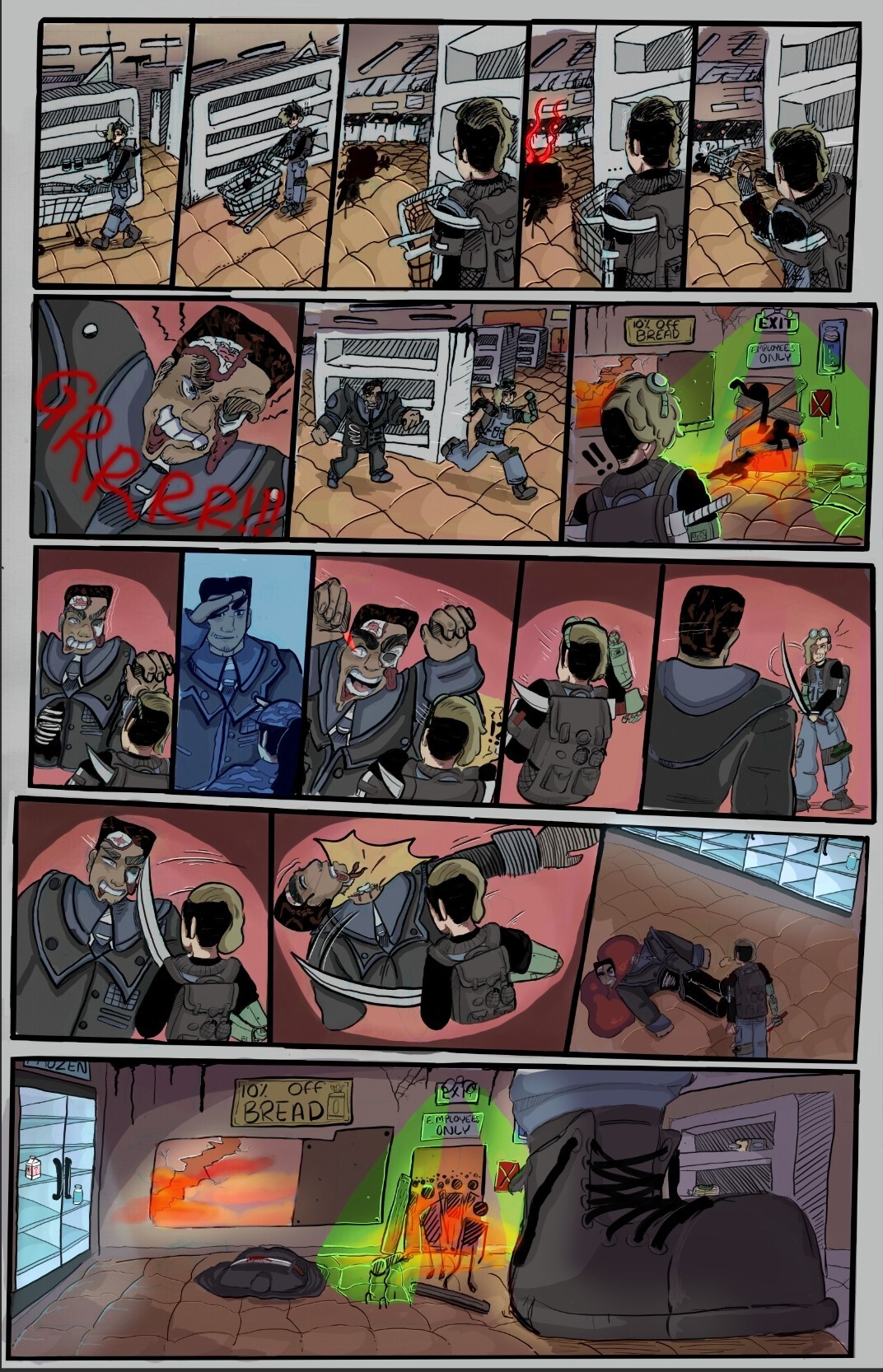 ArtStation - At Ease Soldier