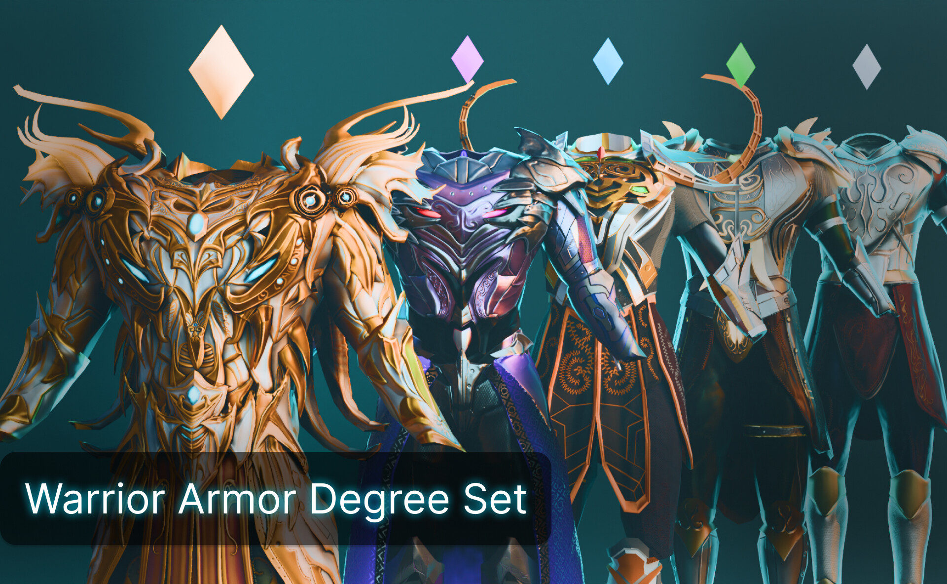 ArtStation - Armor Degree Sets Collection(For Mobil Games)