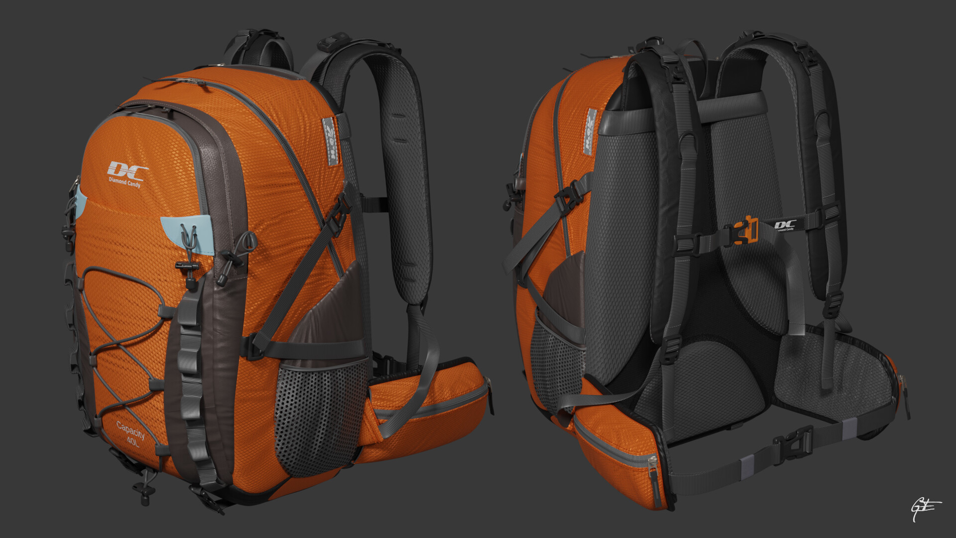 ArtStation - Diamond Candy Backpack