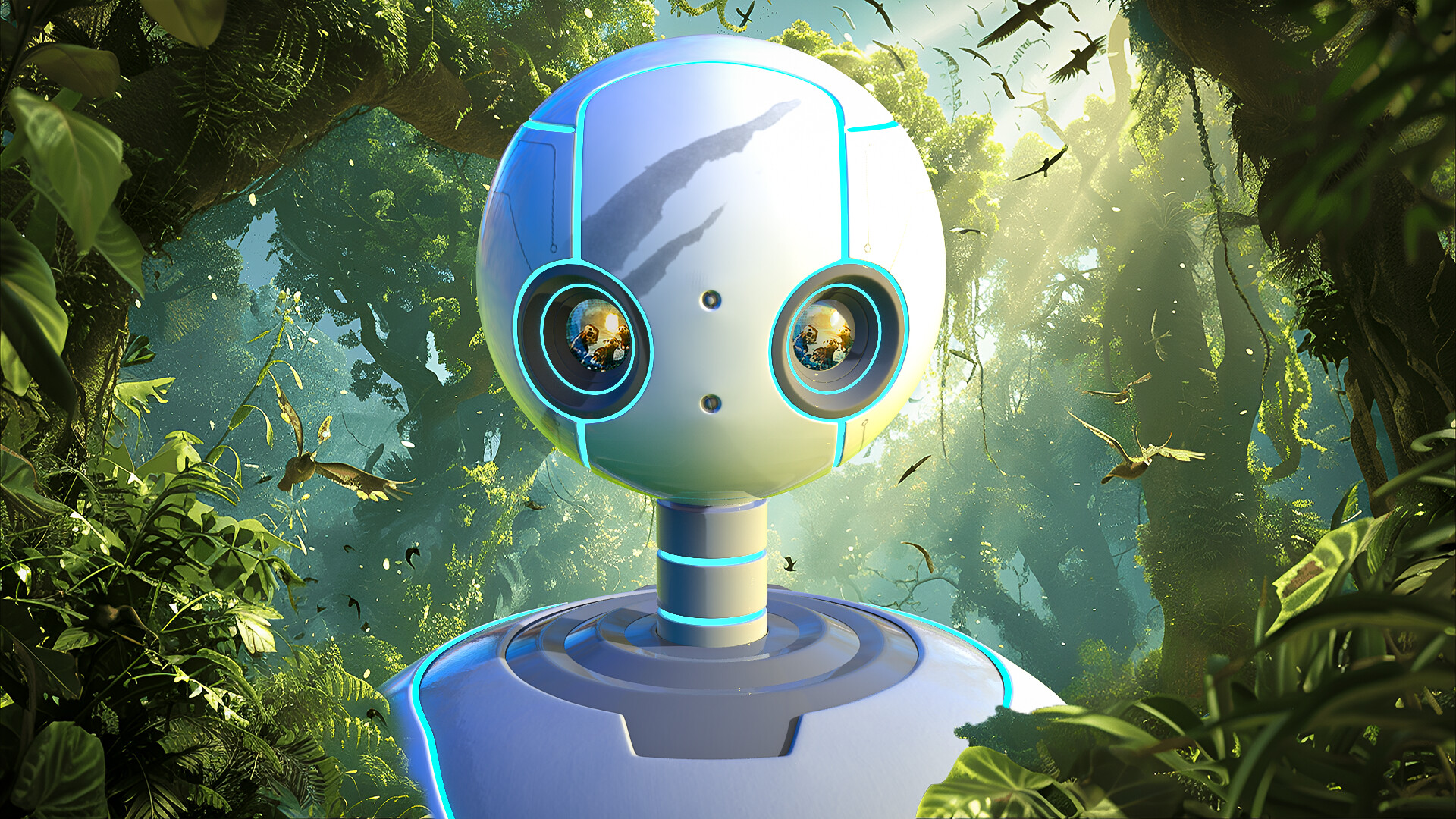 ArtStation - 3d Render of Amazing Movie "Wild Robot" Created in Unreal ...