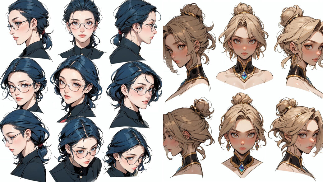 4K Anime Reference Art for Artists and Enthusiasts - 513 Anime Multiple ...