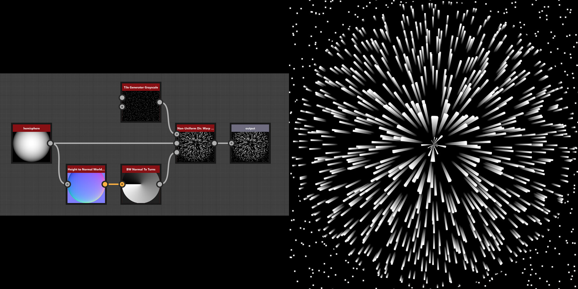 Ben Wilson - Normal To Turns - Substance Designer Node